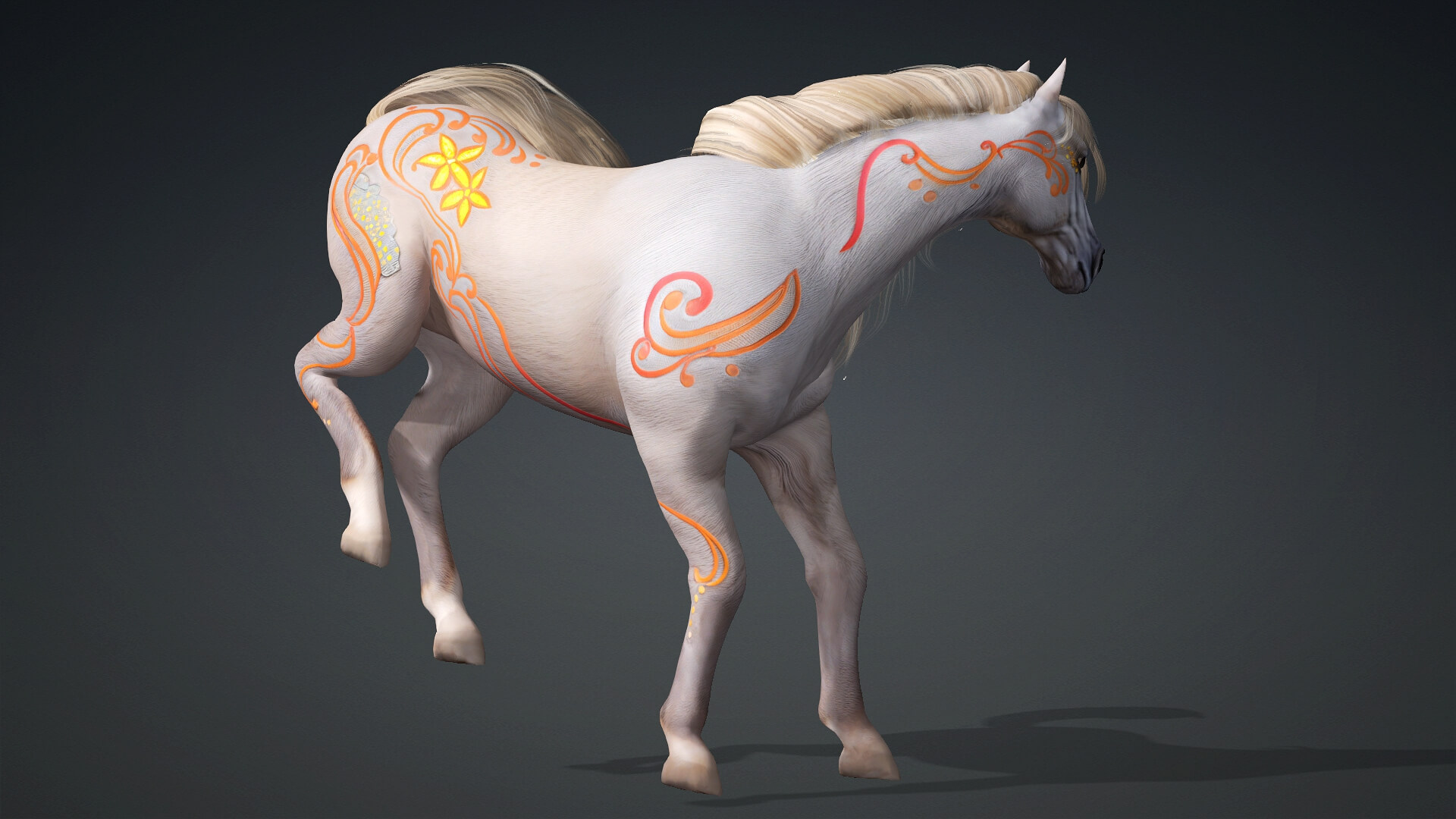 Horse-D2-Animated 3D Animation by Animated3d
