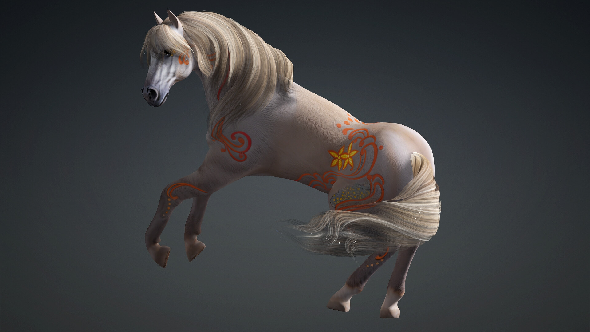 Horse-D2-Animated 3D Animation by Animated3d
