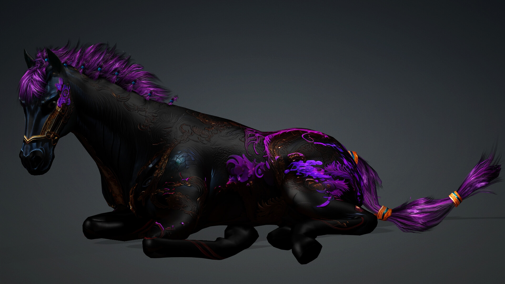 Horse-E3 Animated 3D Animation by Animated3d