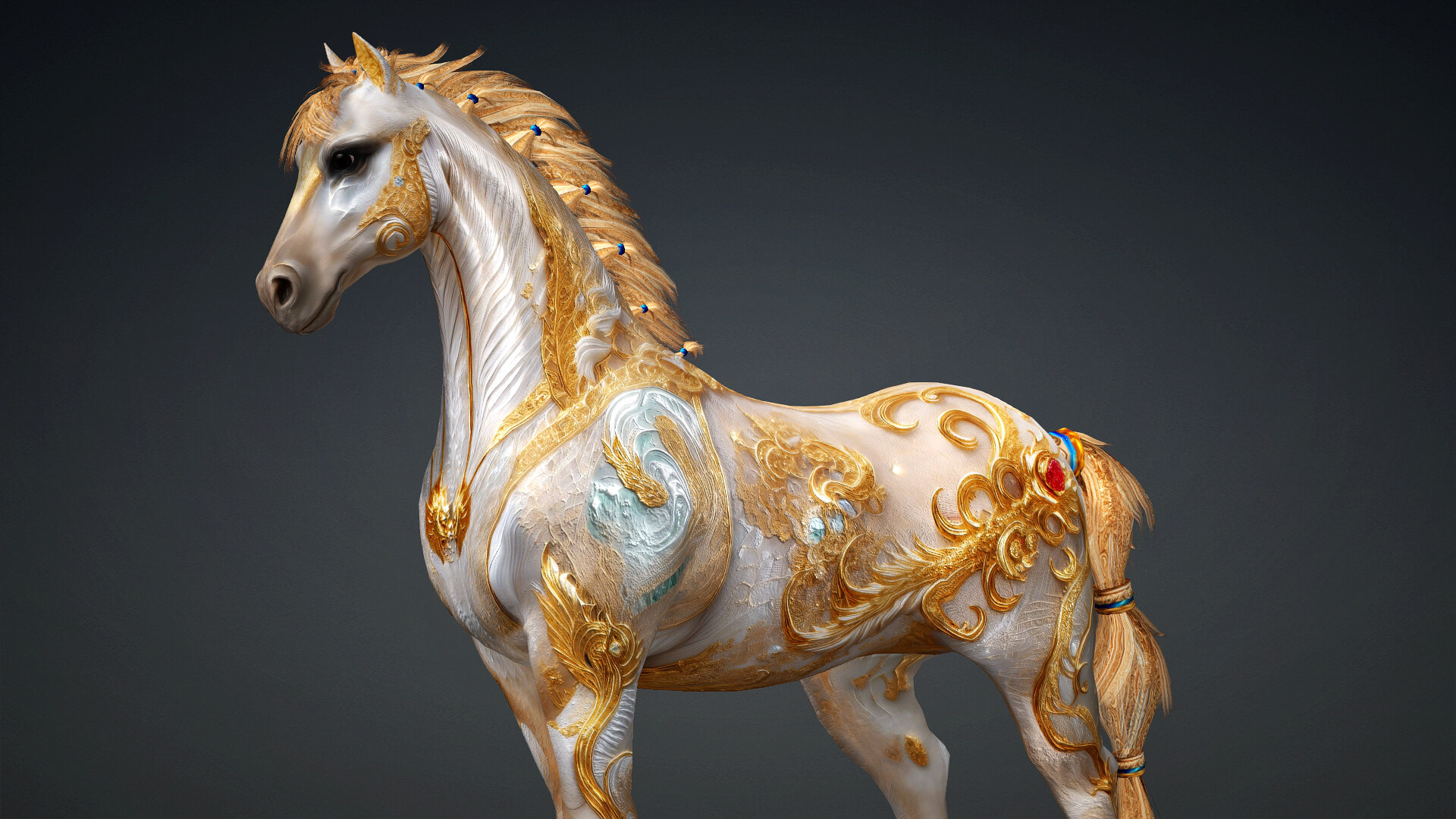 Horse-E5-Animated 3D Animation by Animated3d