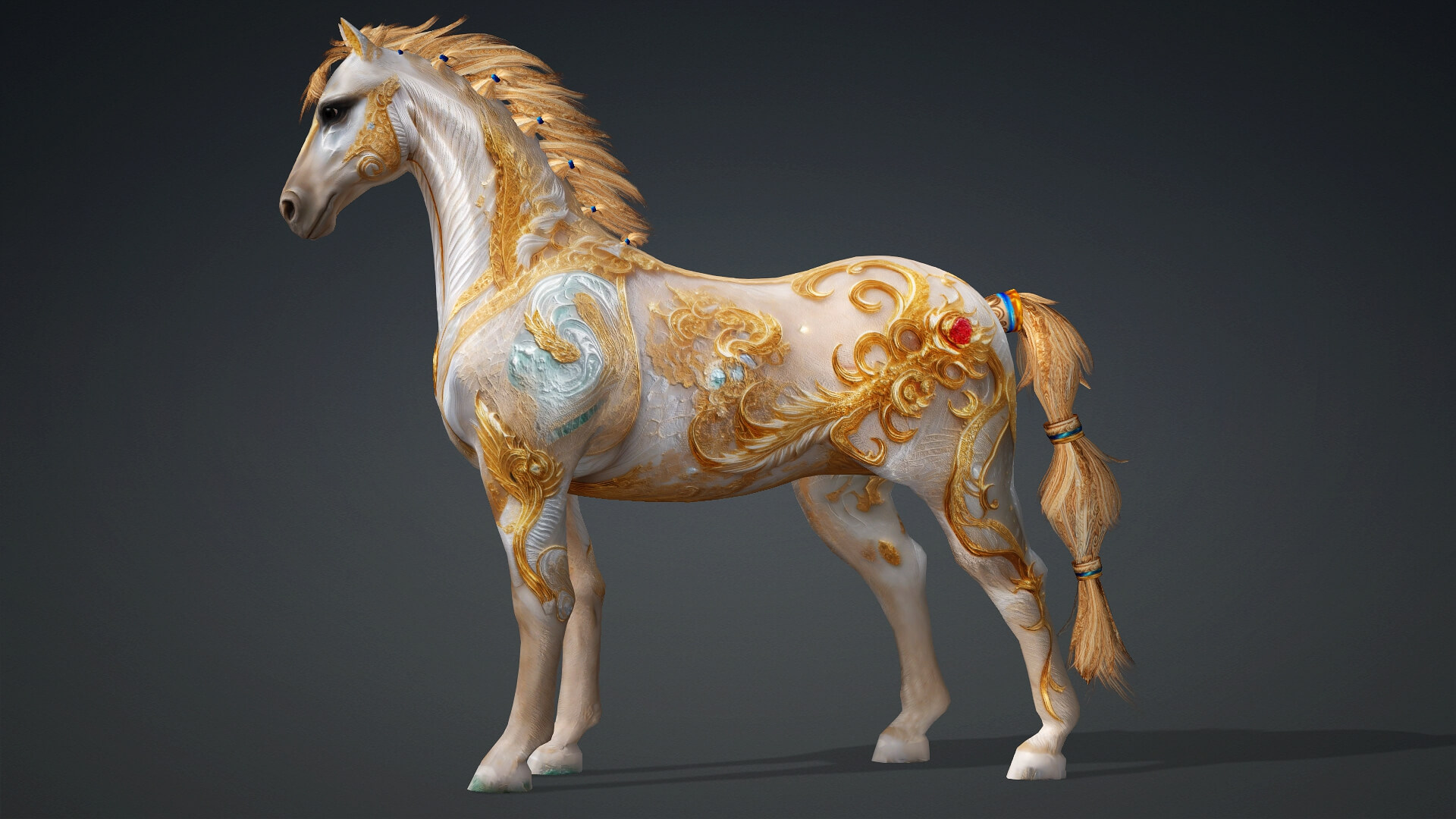 Horse-E5-Animated 3D Animation by Animated3d