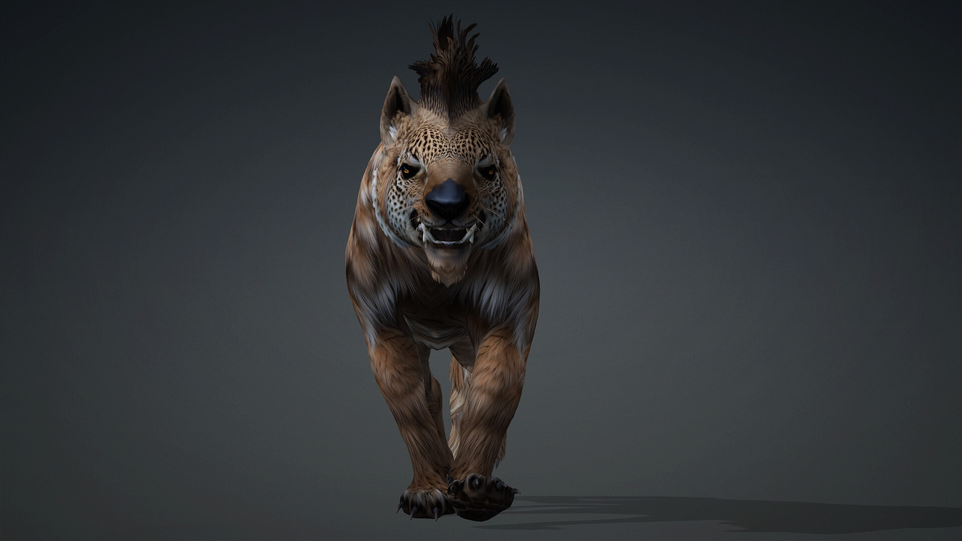 Hyena-B1-Animated 3D Animation by Animated3d