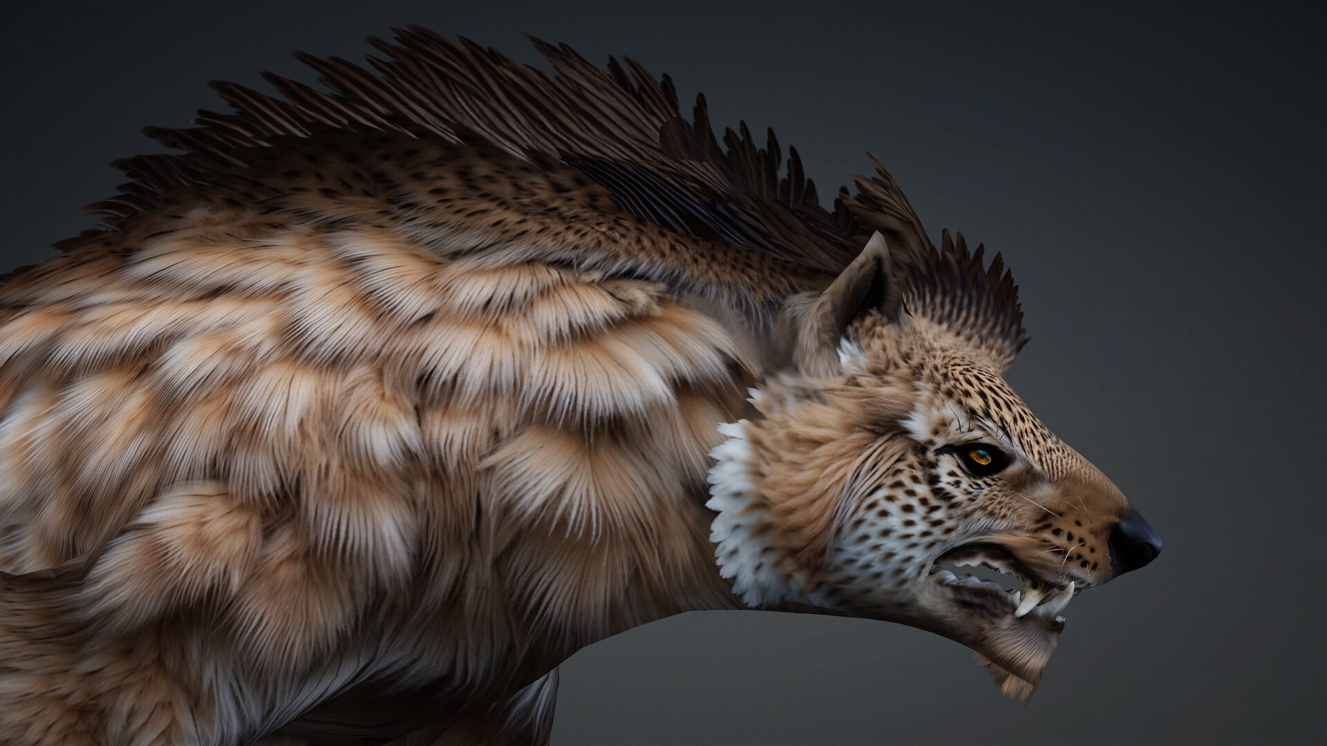 Hyena-B1-Animated 3D Animation by Animated3d