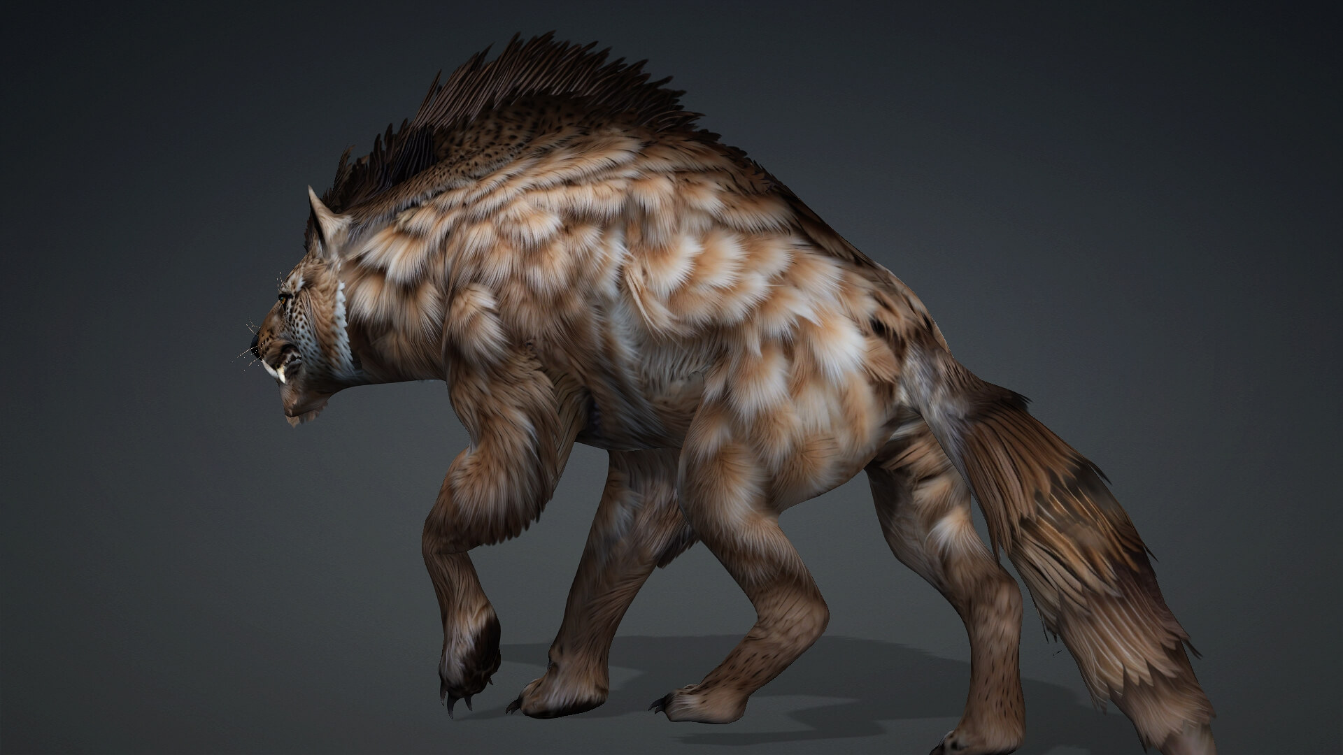 Hyena-B1-Animated 3D Animation by Animated3d