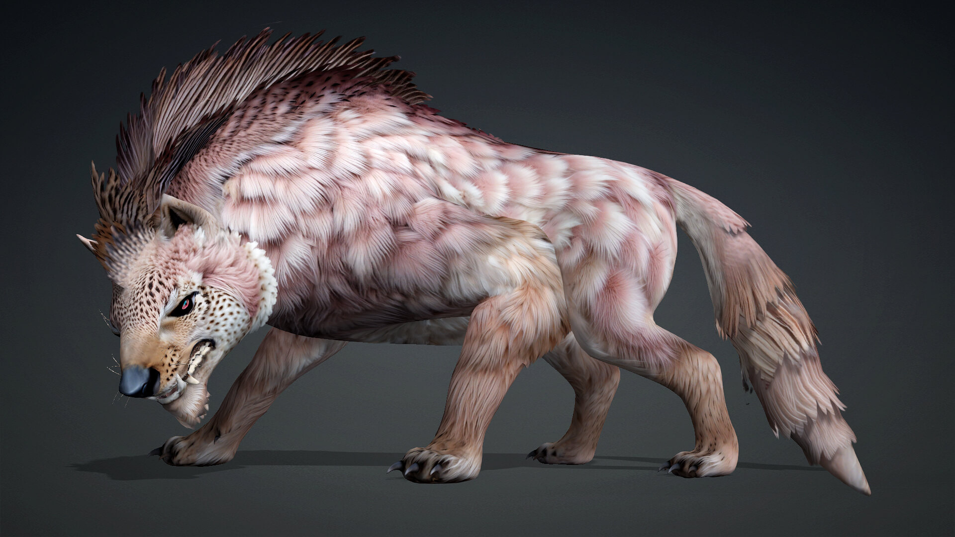 Hyena-B2-Animated 3D Animation by Animated3d