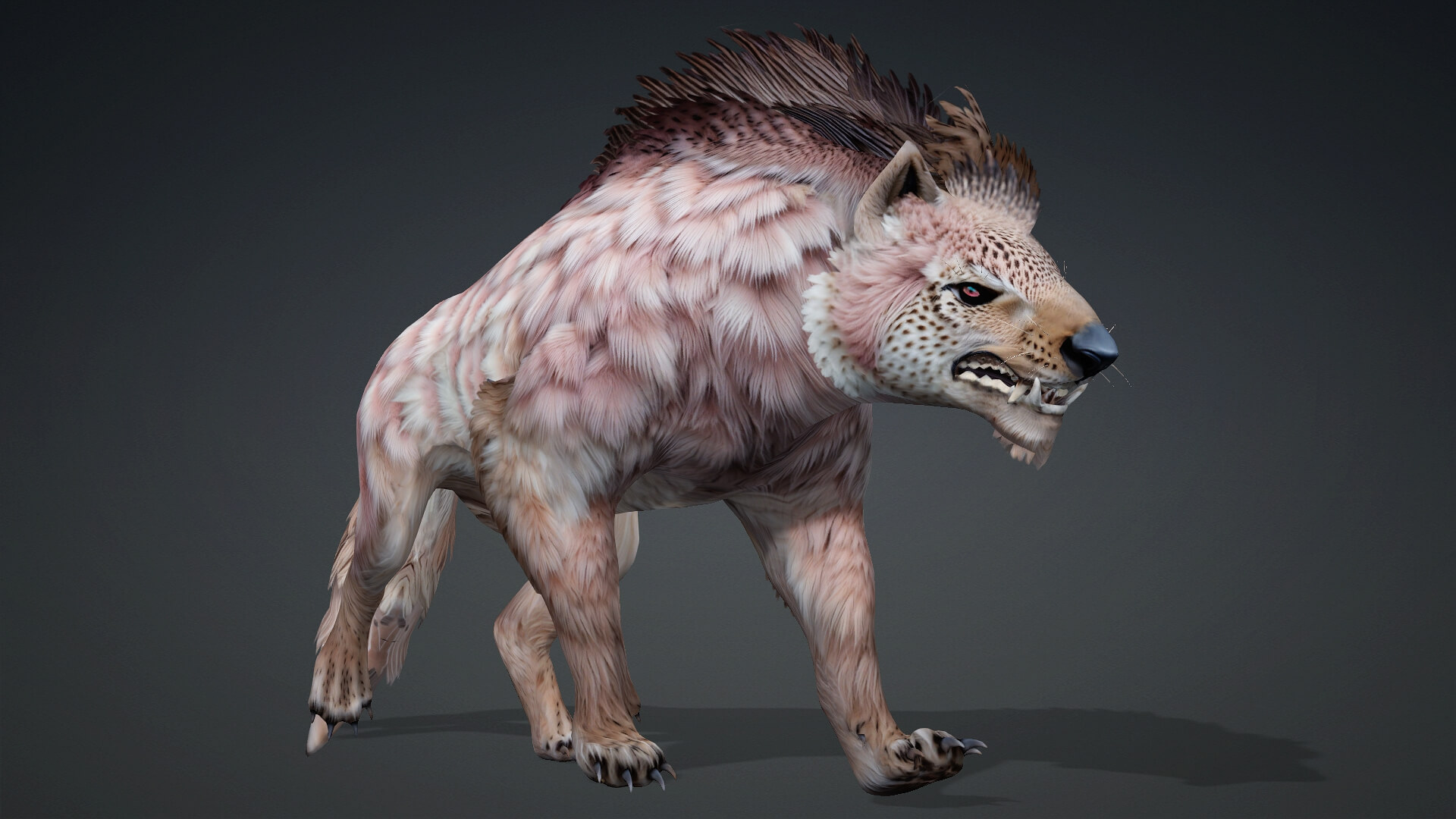 Hyena-B2-Animated 3D Animation by Animated3d