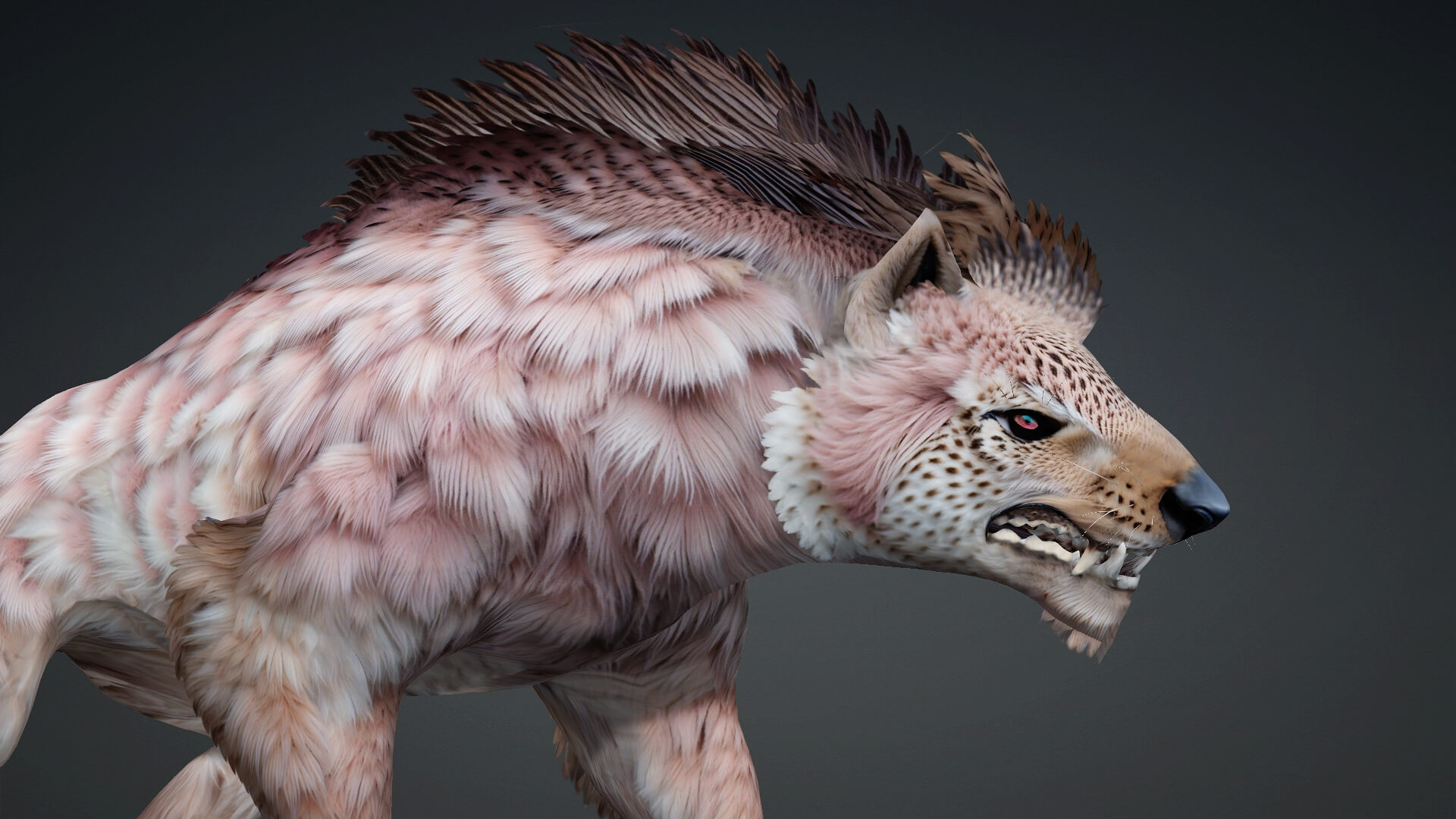 Hyena-B2-Animated 3D Animation by Animated3d