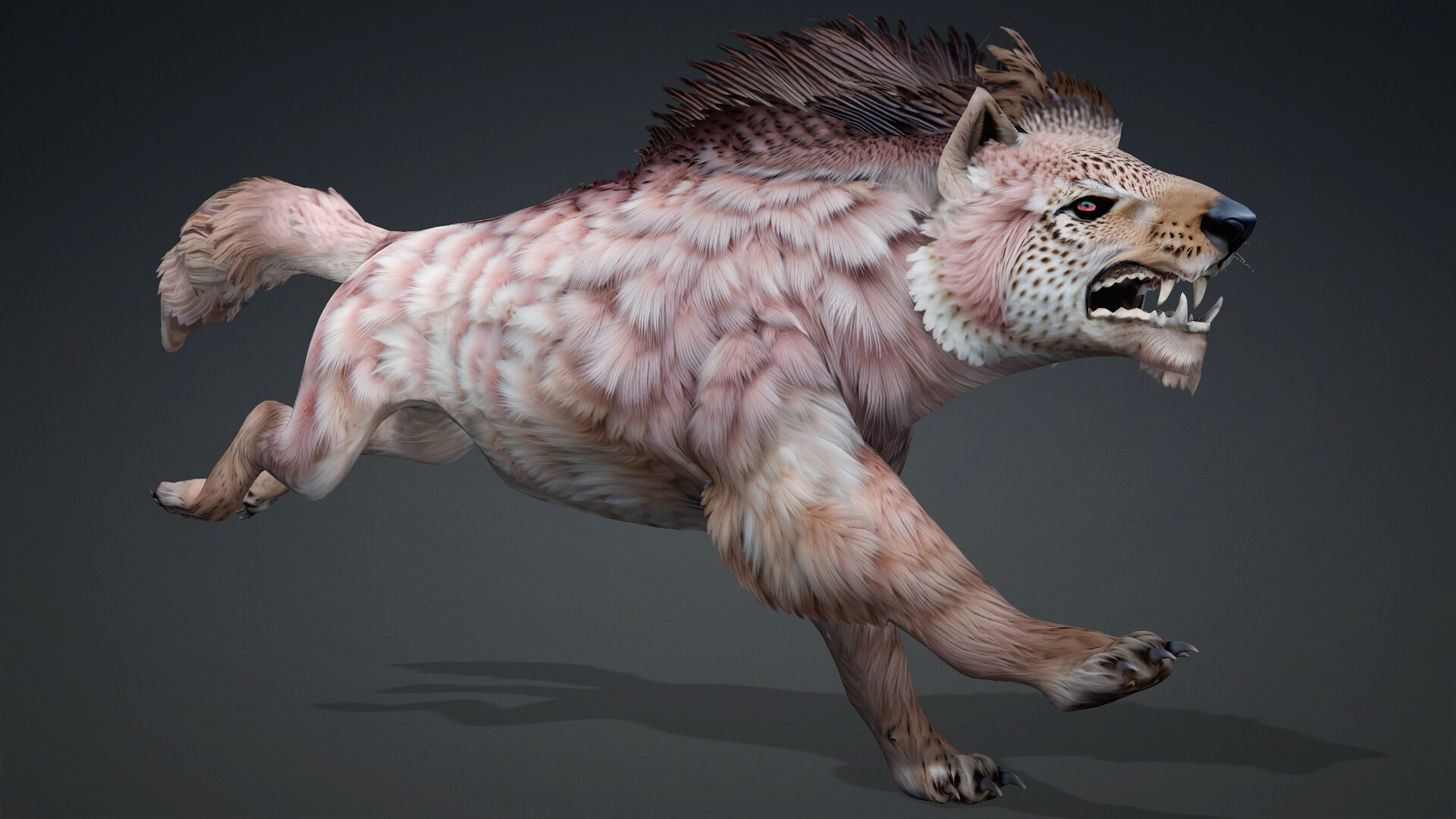 Hyena-B2-Animated 3D Animation by Animated3d