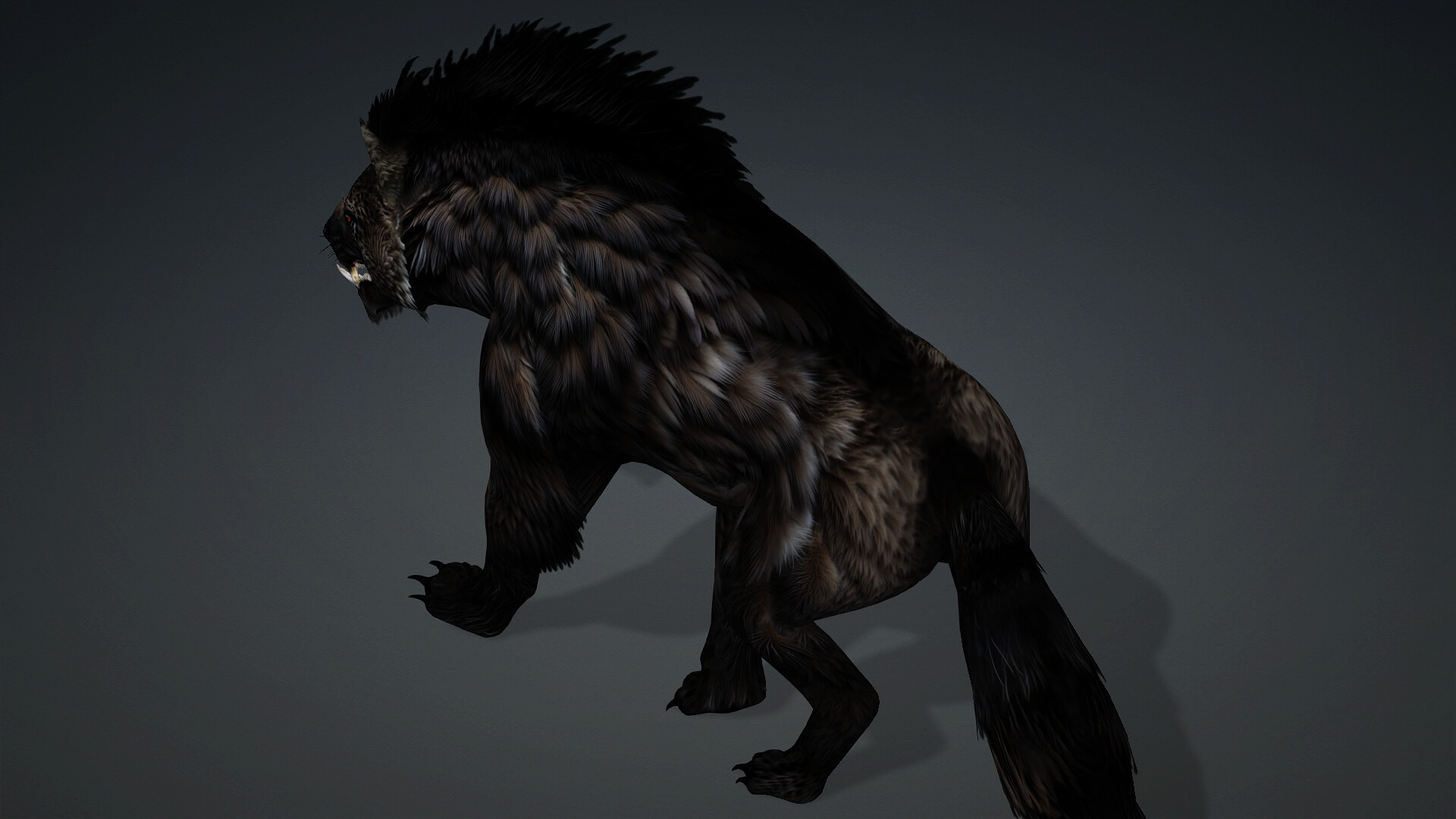 Hyena-B3-Animated 3D Animation by Animated3d