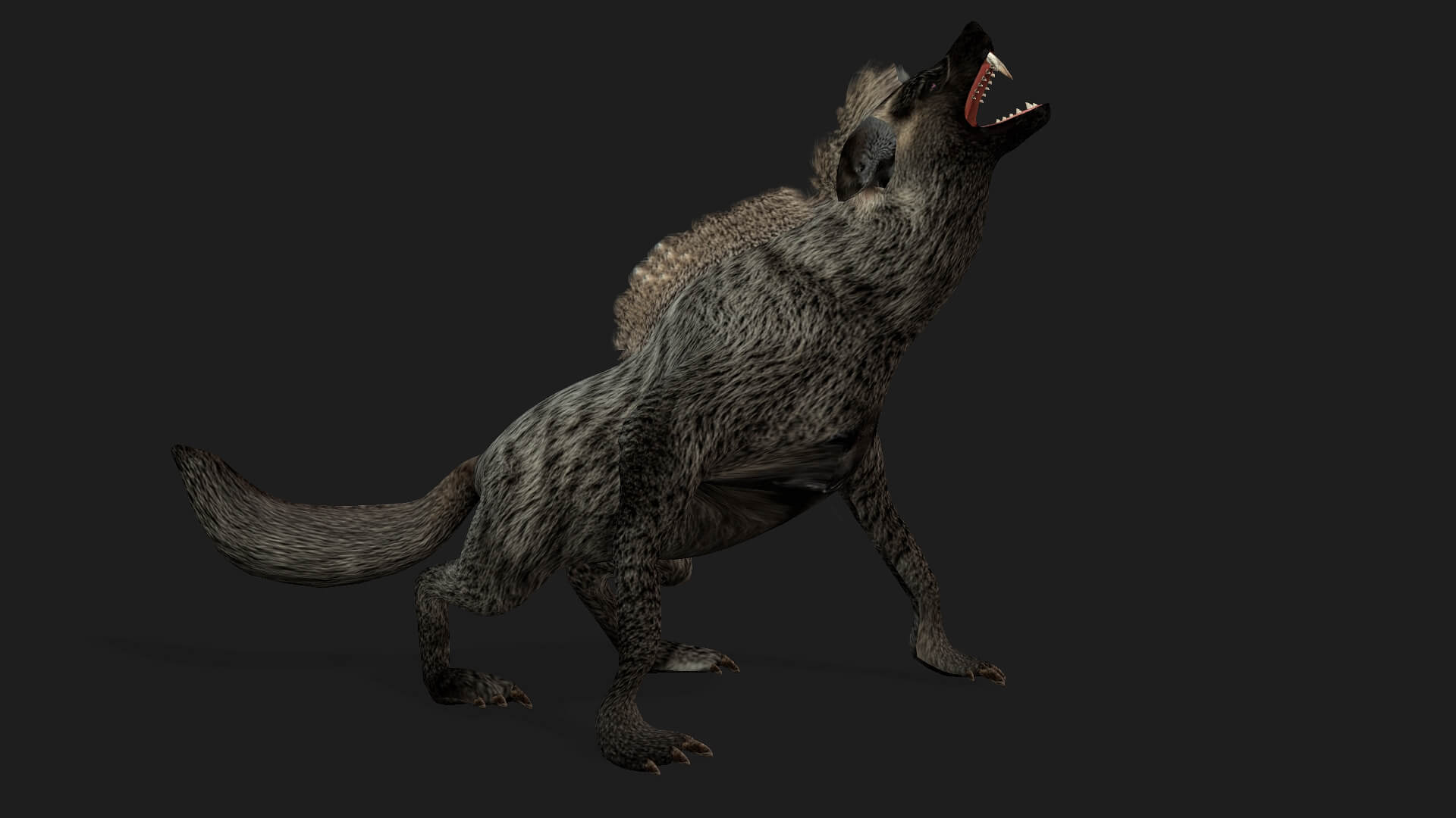 Hyenas A2 Animated - Free 3D Model by Animated3d