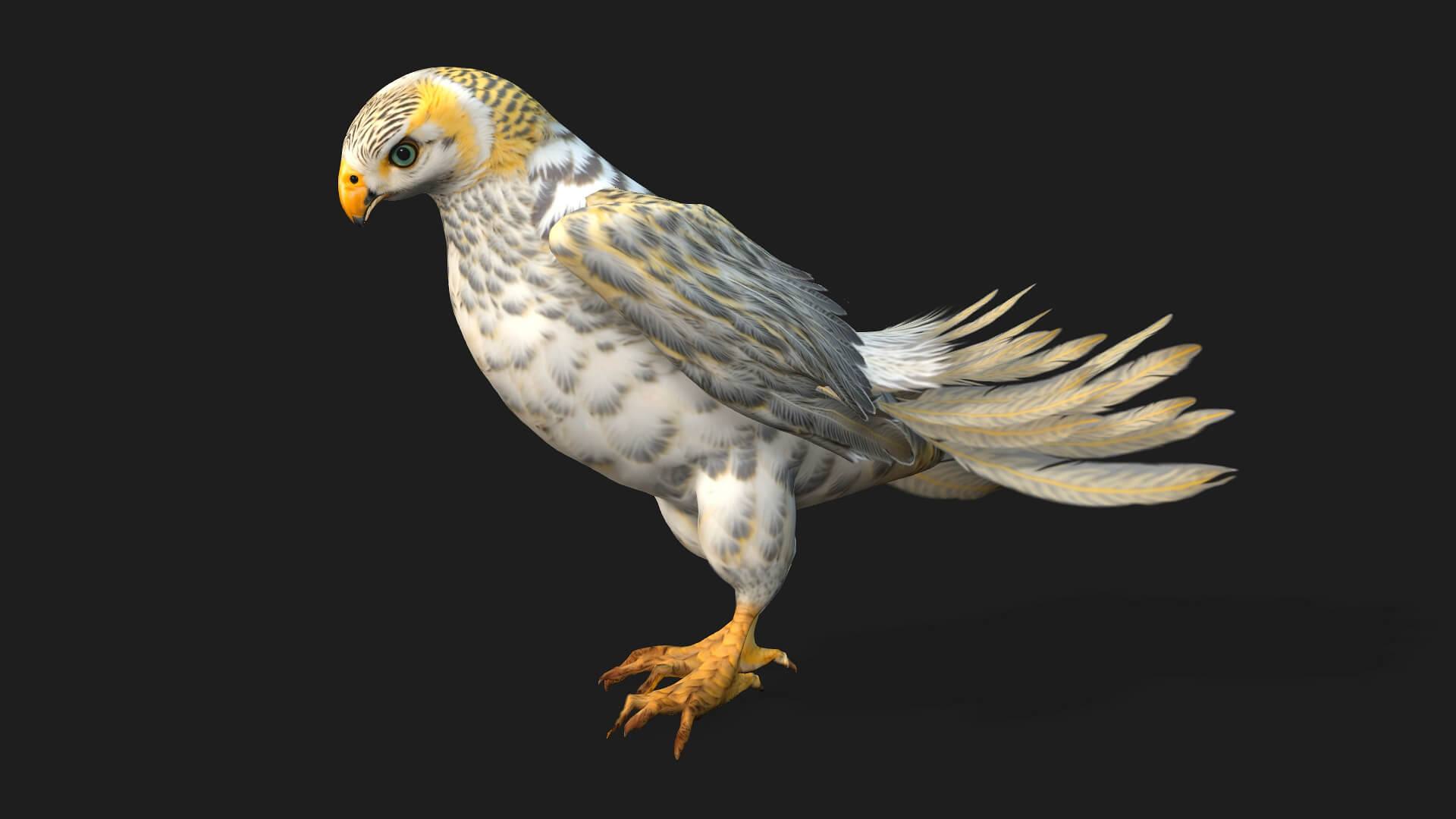 Kestrel B7 Animated - 3D Model by Animated3d