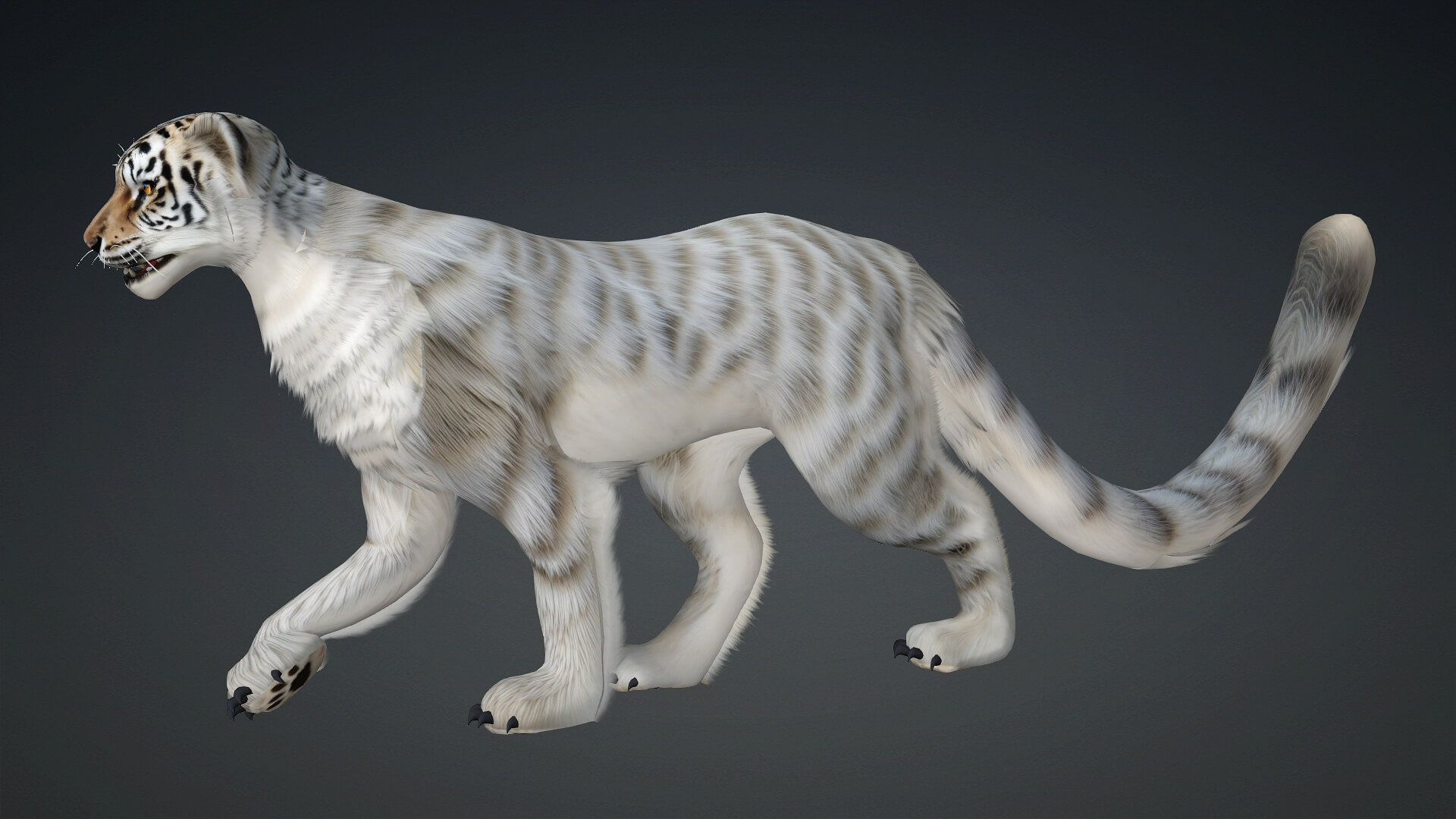 Leopard Hybrid A1 - Free 3D Animation by Animated3d