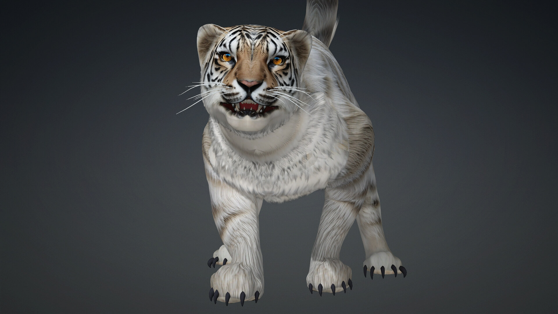 Leopard Hybrid A1 - Free 3D Animation by Animated3d
