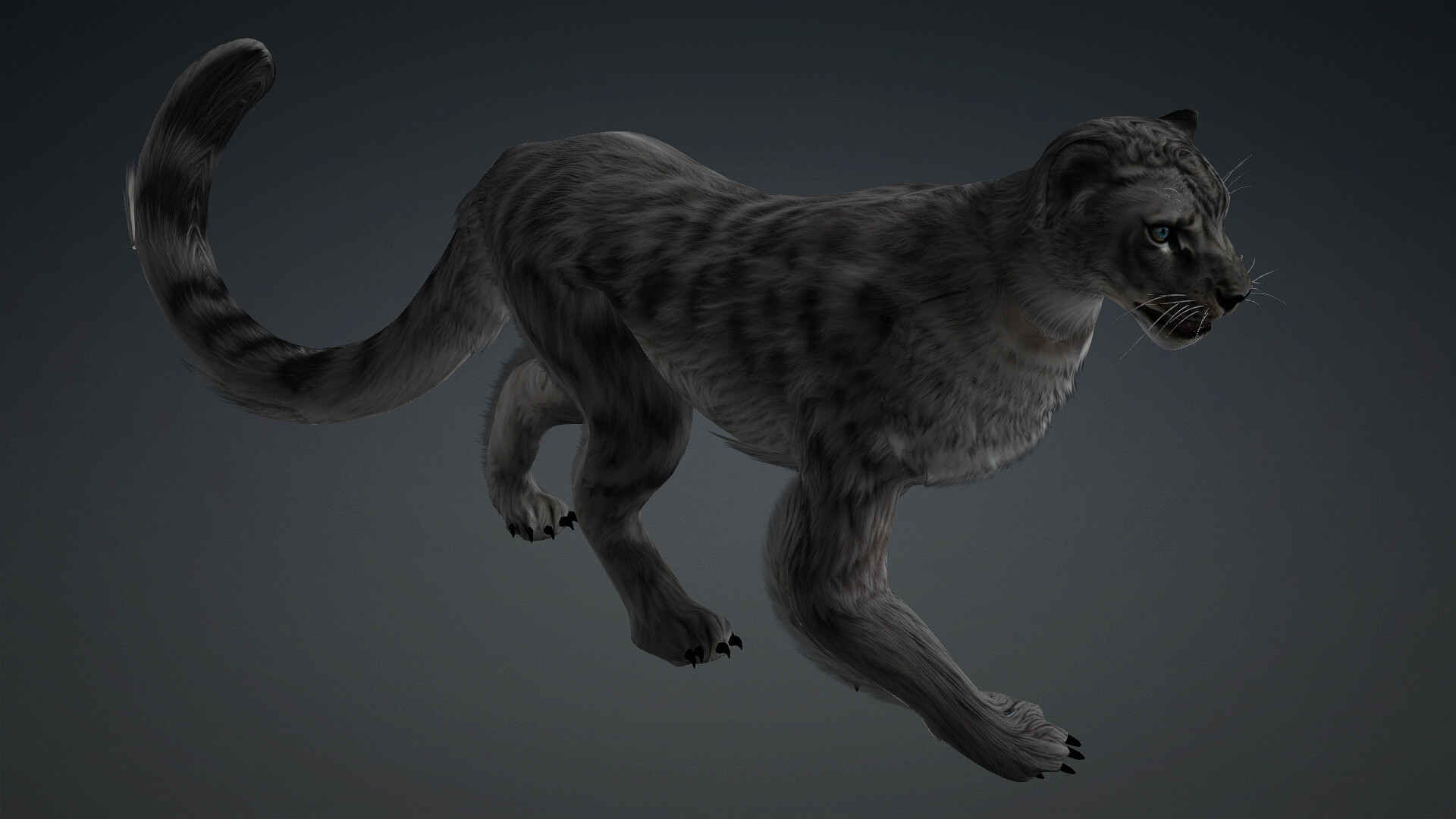 Leopard Hybrid-A2 Free 3D Animation by Animated3d
