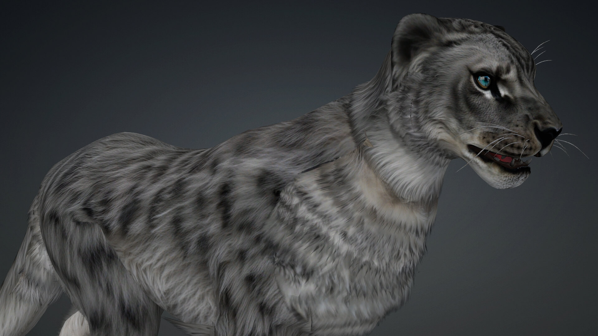 Leopard Hybrid-A2 Free 3D Animation by Animated3d