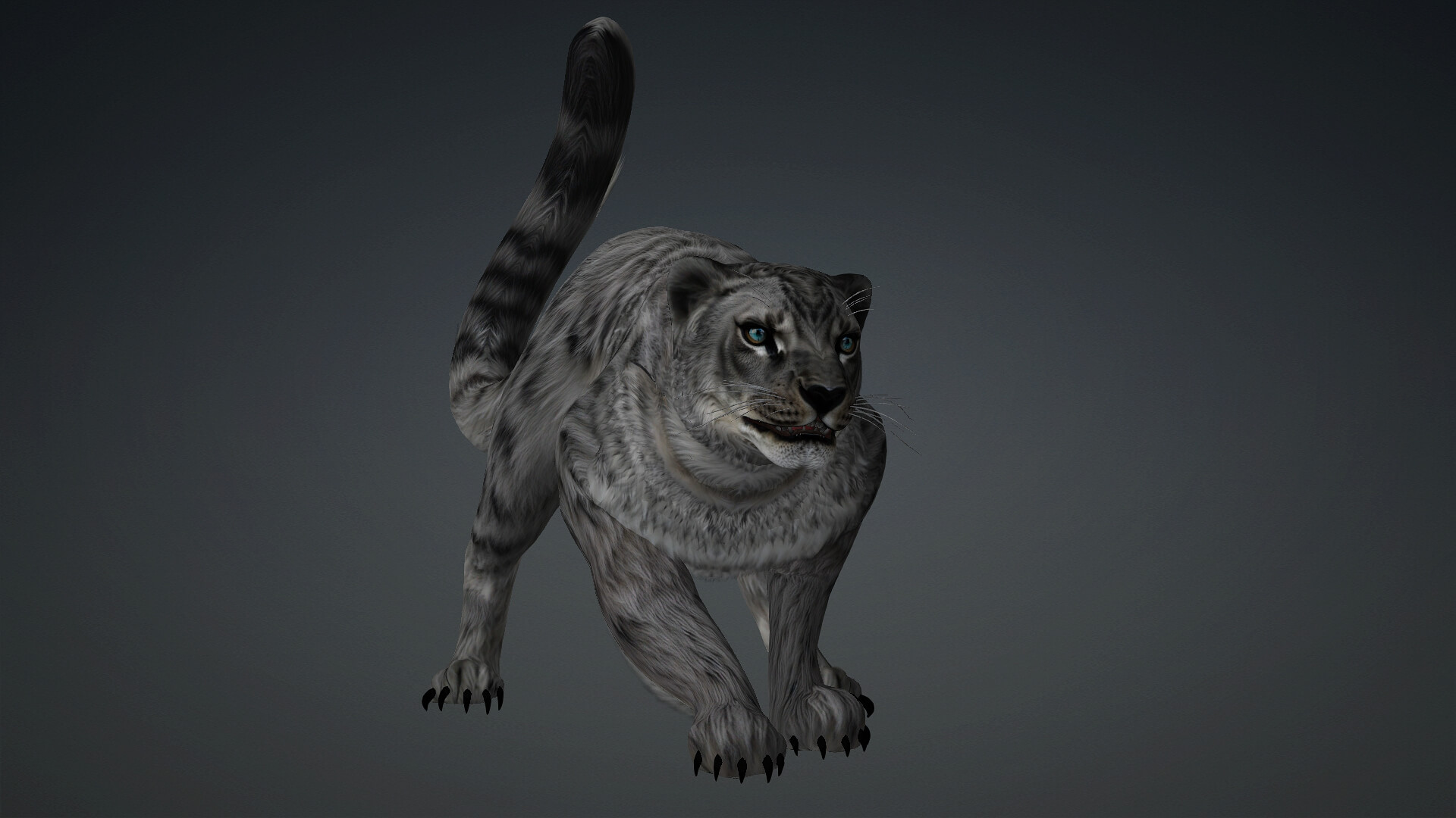 Leopard Hybrid-A2 Free 3D Animation by Animated3d