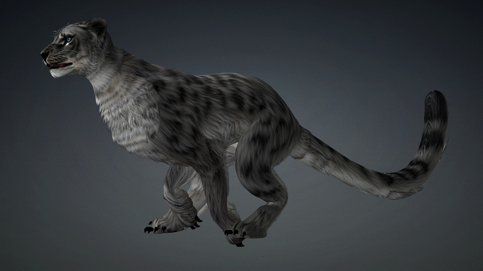 Leopard Hybrid-A2 Free 3D Animation by Animated3d