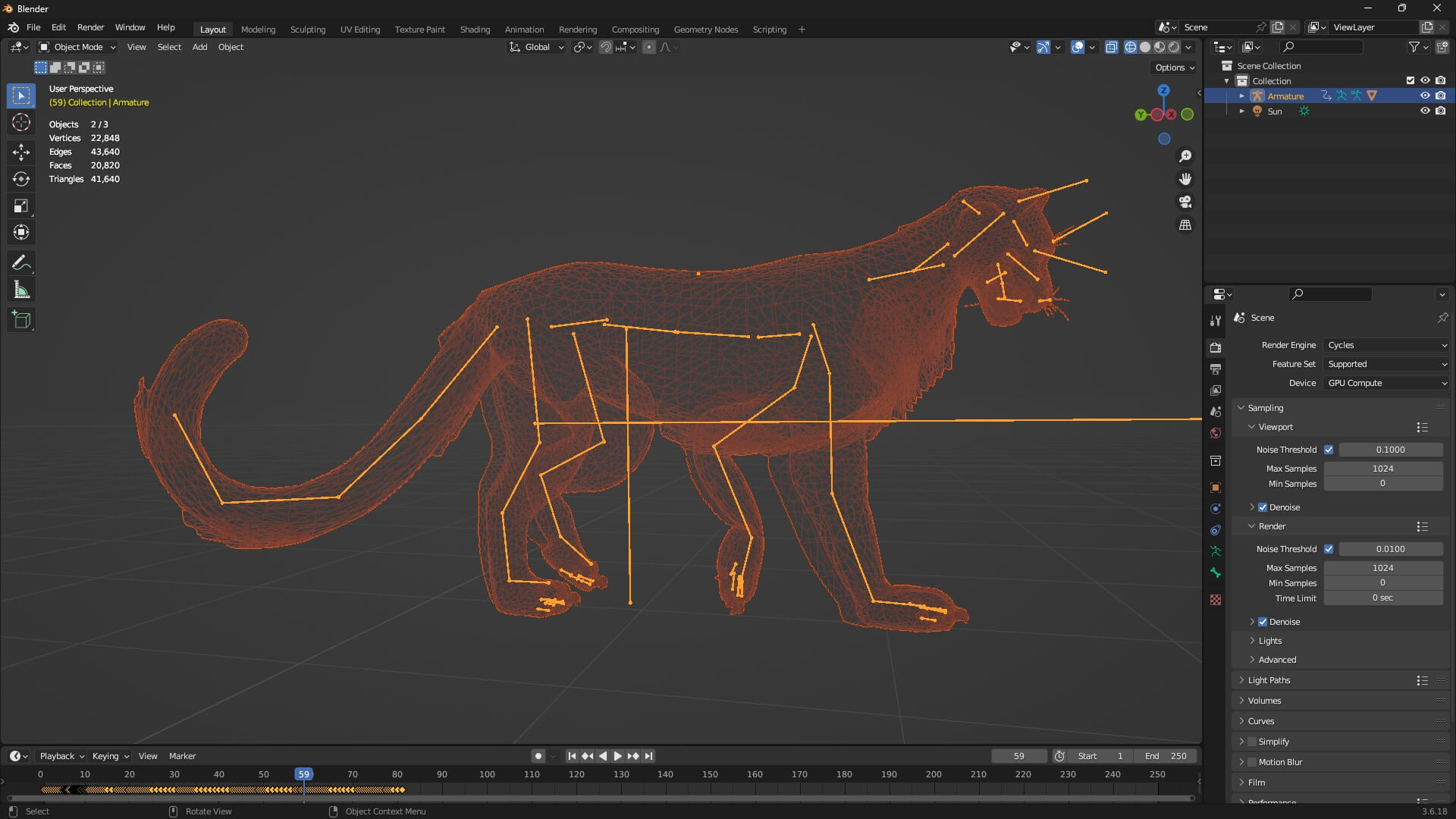 Leopard Hybrid-A2 Free 3D Animation by Animated3d