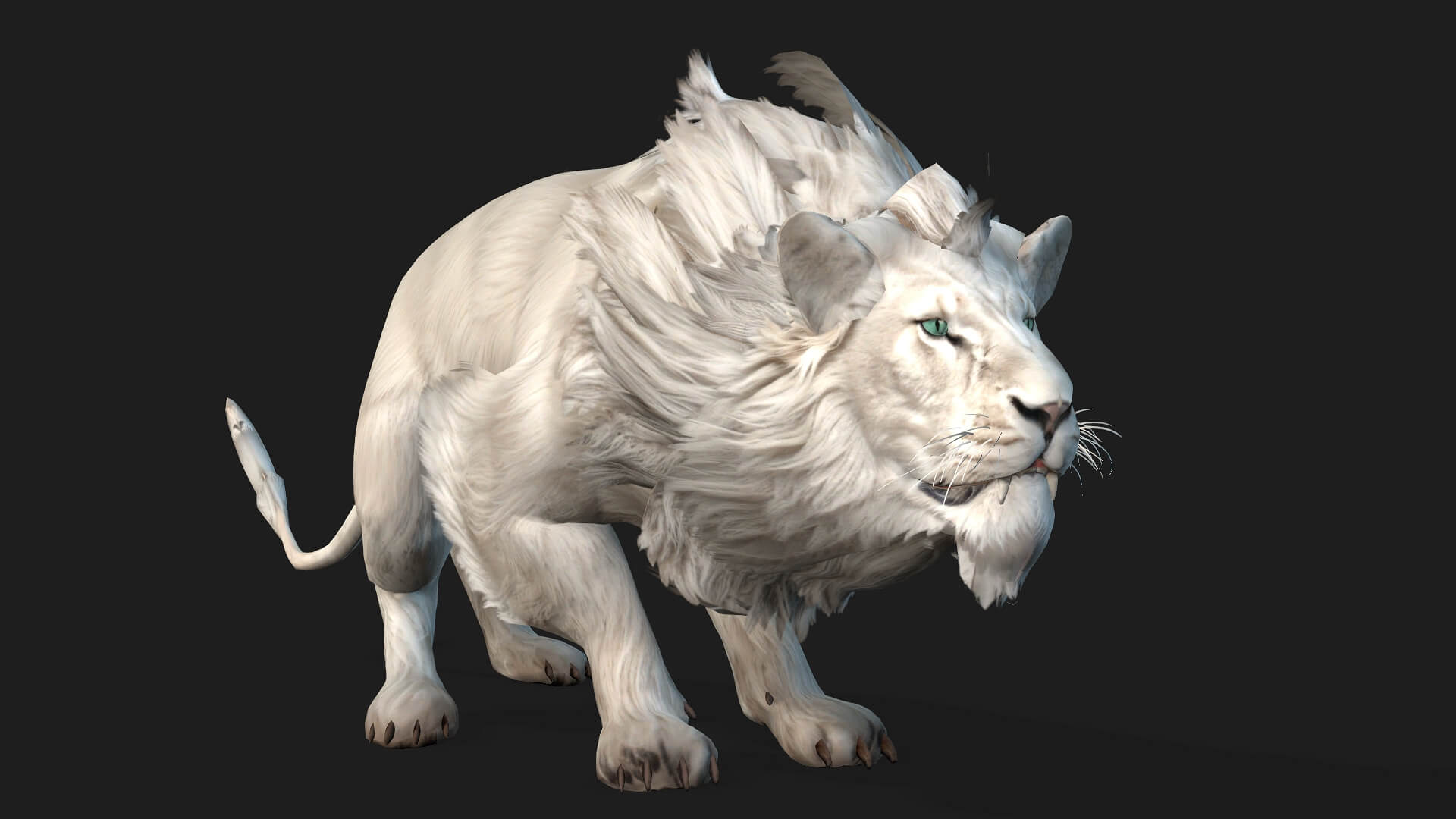 Lion-A2-Animated 3D Animation by Animated3d
