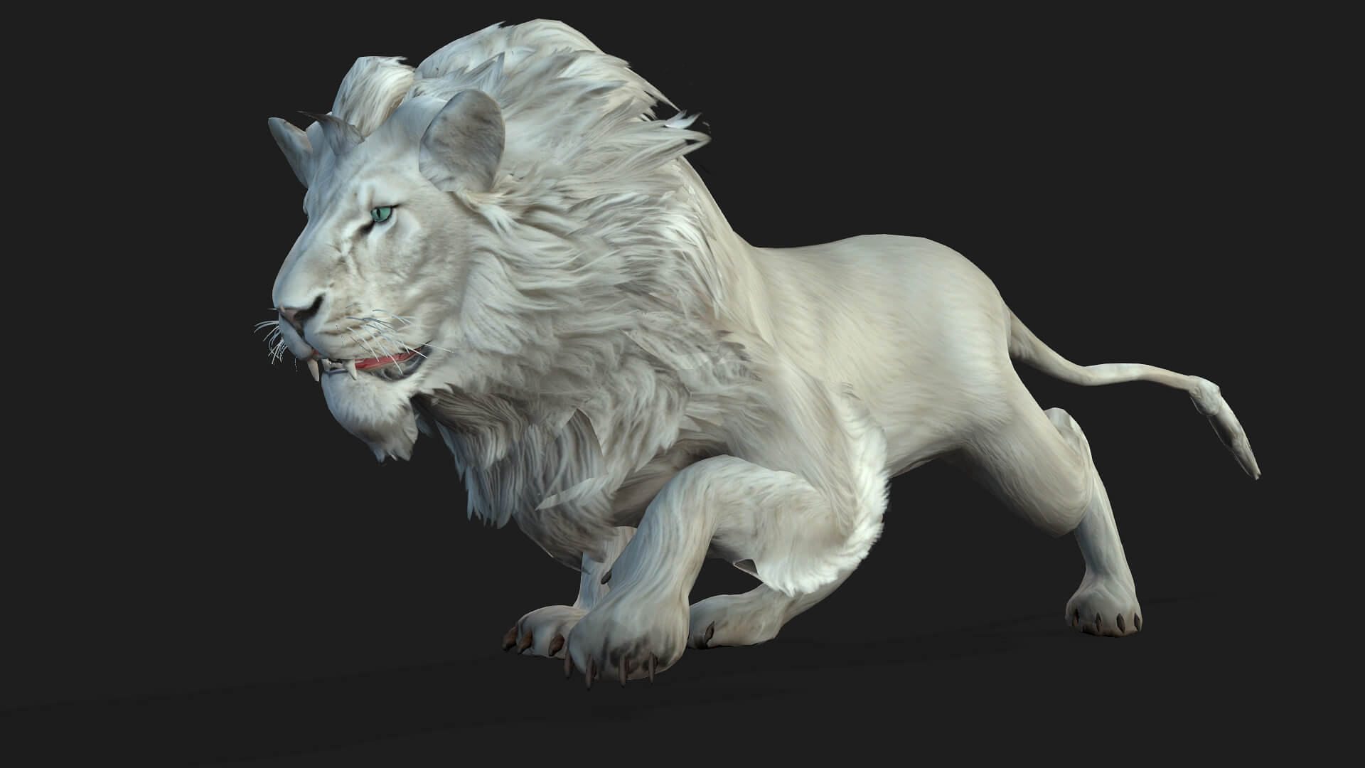 Lion-A2-Animated 3D Animation by Animated3d