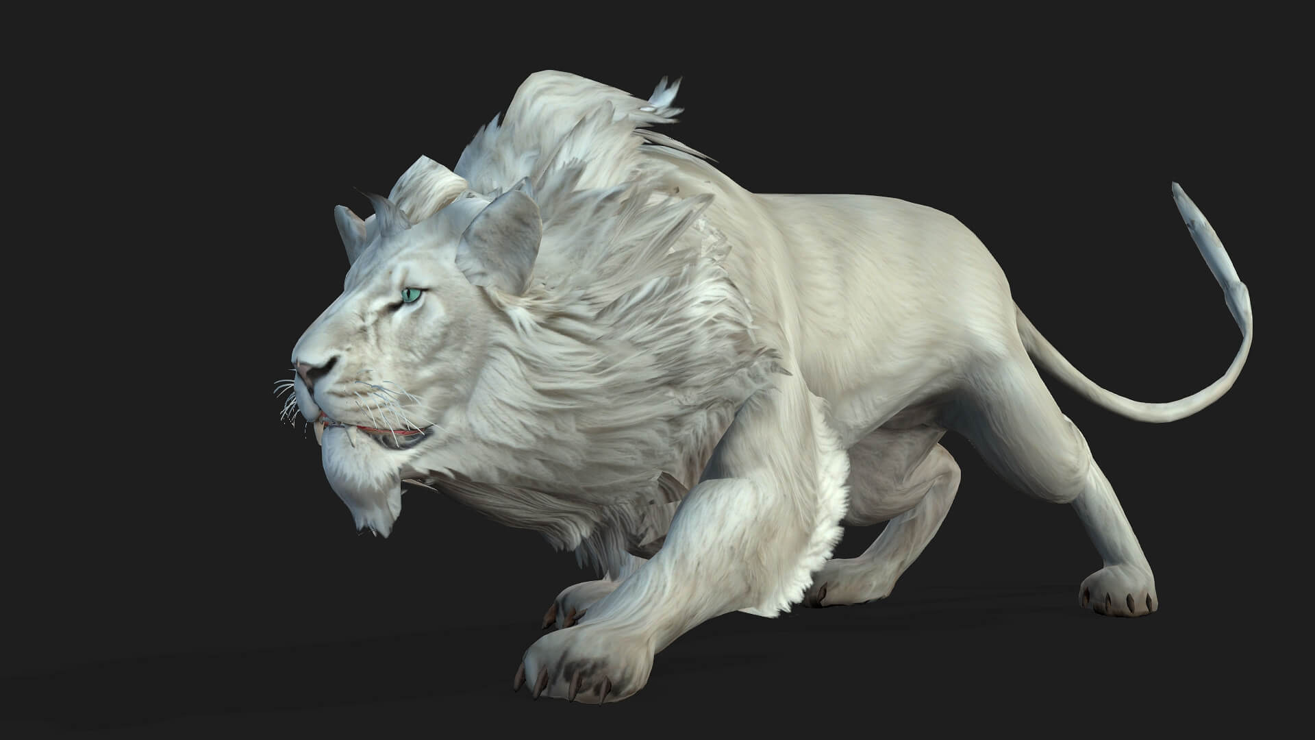 Lion-A2-Animated 3D Animation by Animated3d