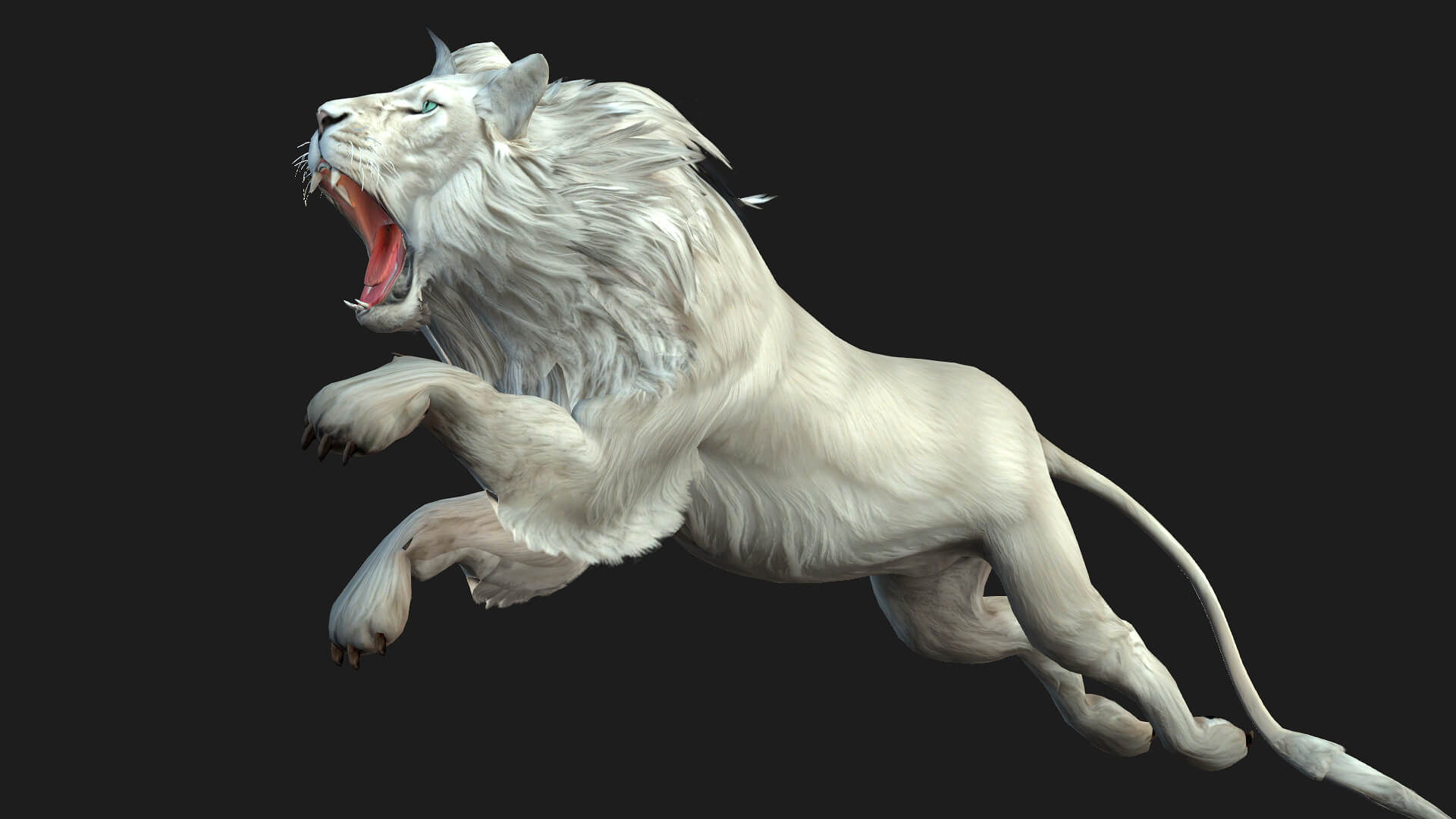 Lion-A2-Animated 3D Animation by Animated3d