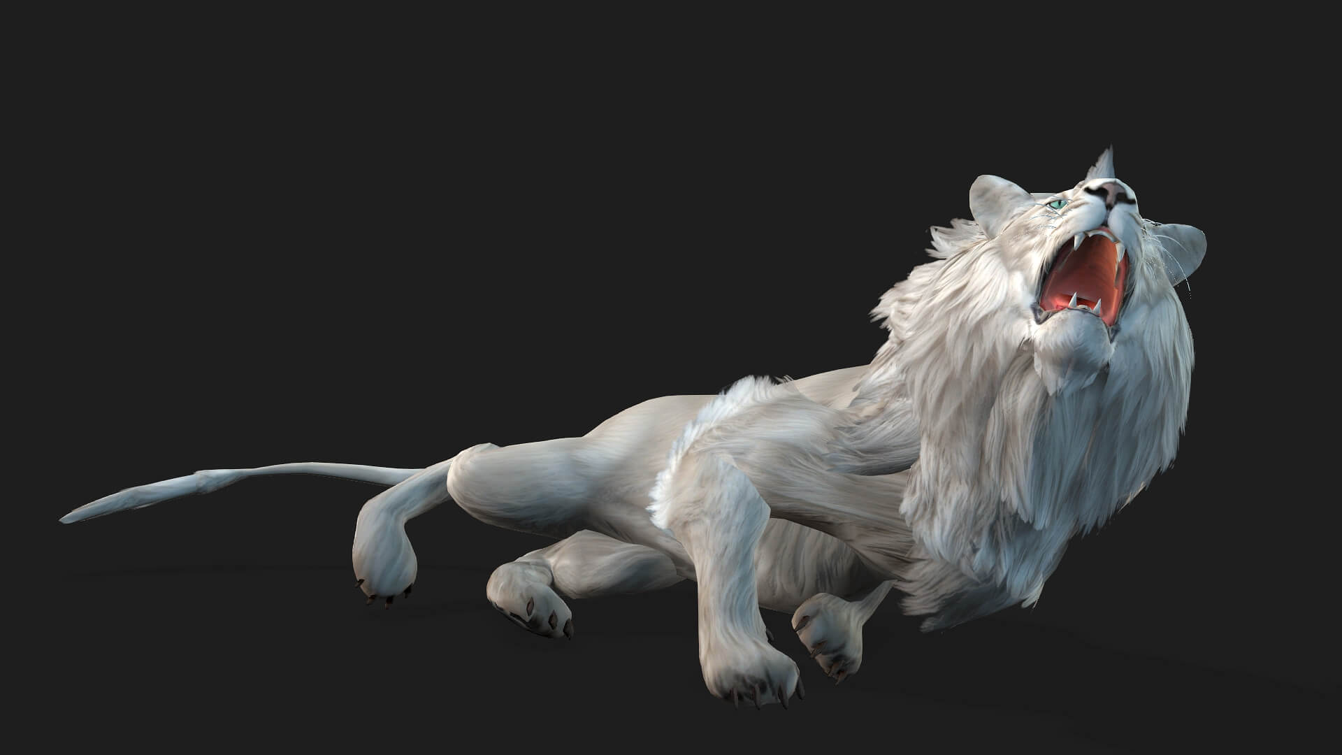 Lion-A2-Animated 3D Animation by Animated3d