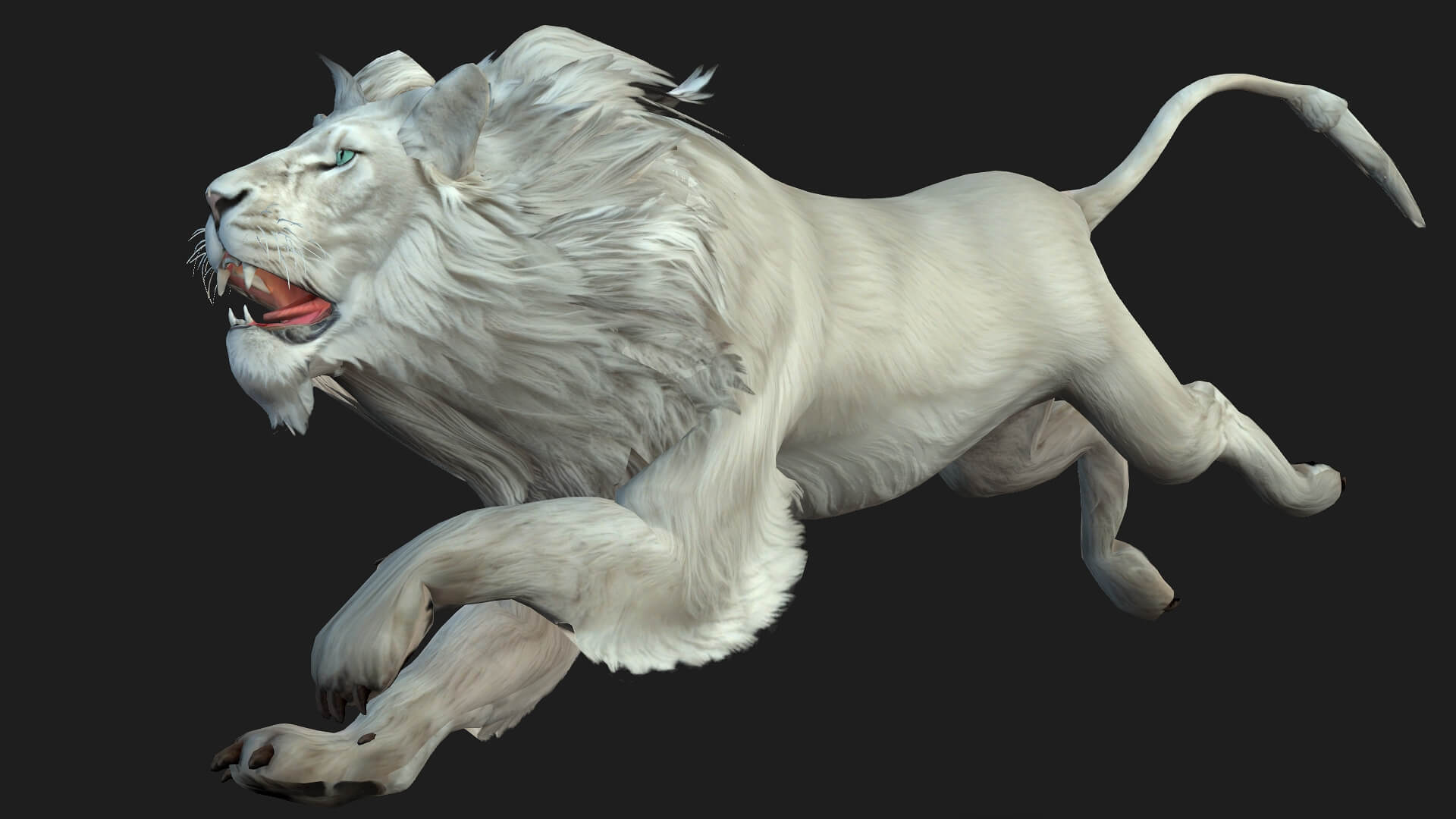 Lion-A2-Animated 3D Animation by Animated3d