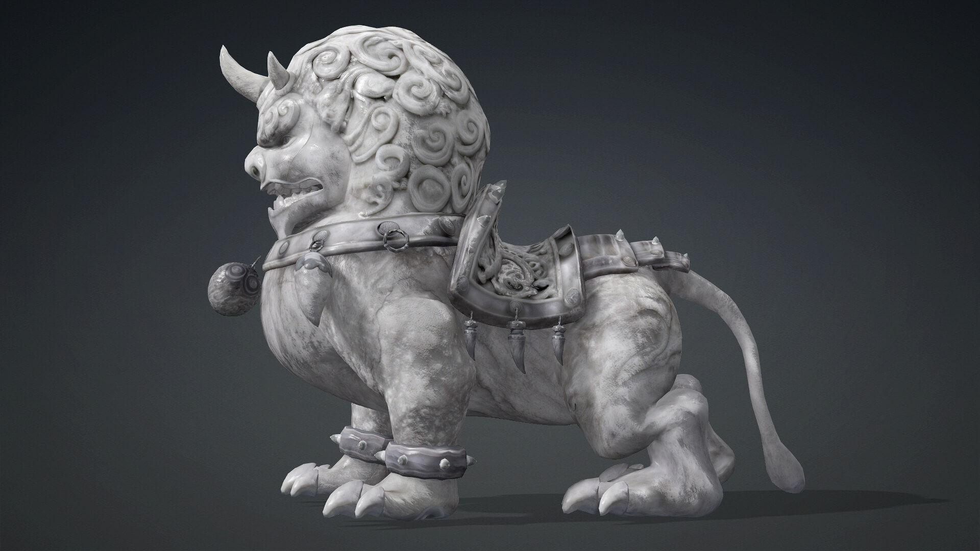 Lion Chinese-A2 3D Animation by Animated3d