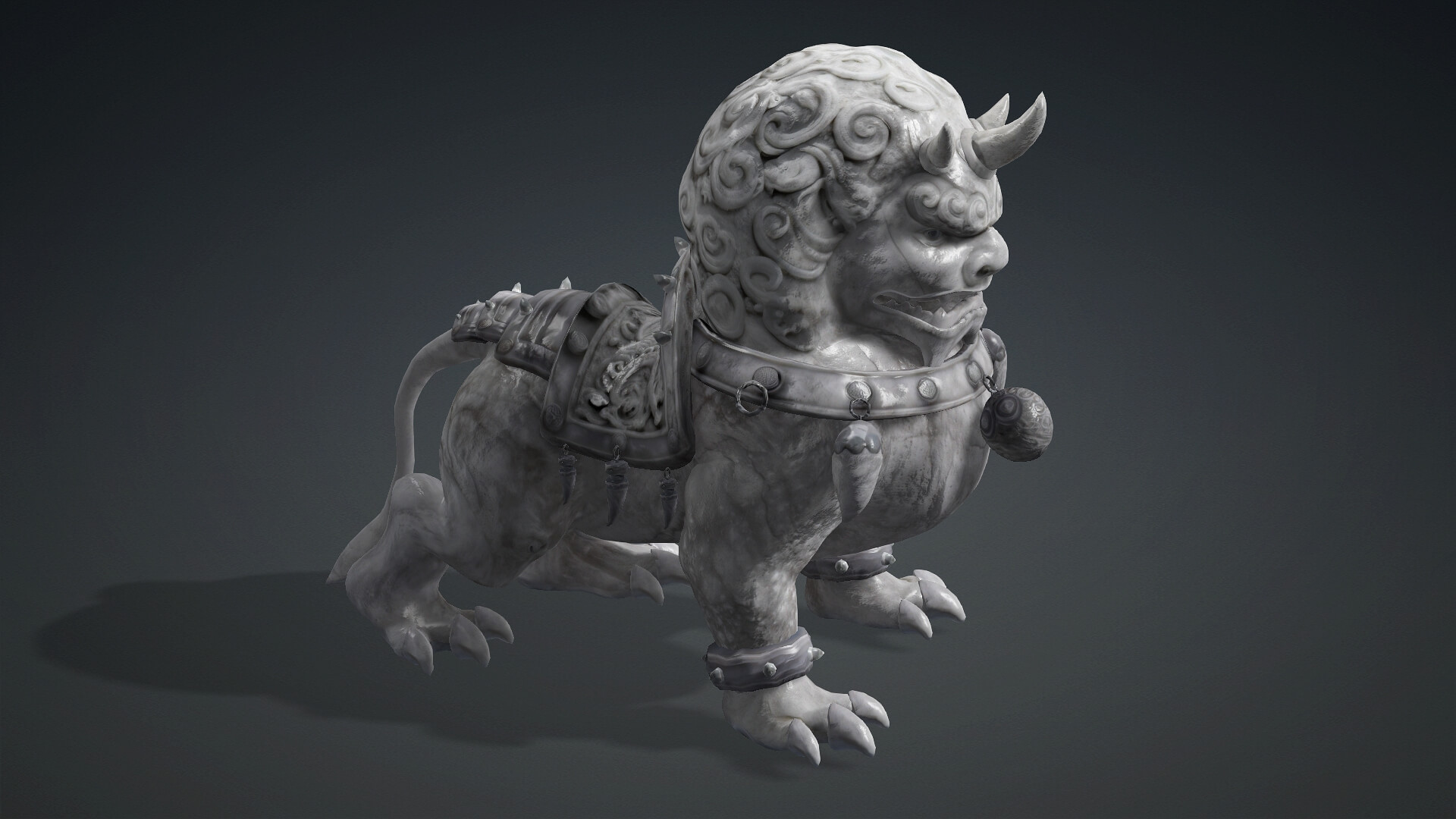 Lion Chinese-A2 3D Animation by Animated3d