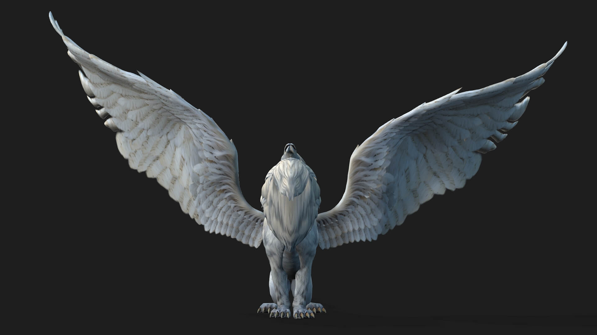 Lion Gryphus A1 - 3D Model by Animated3d