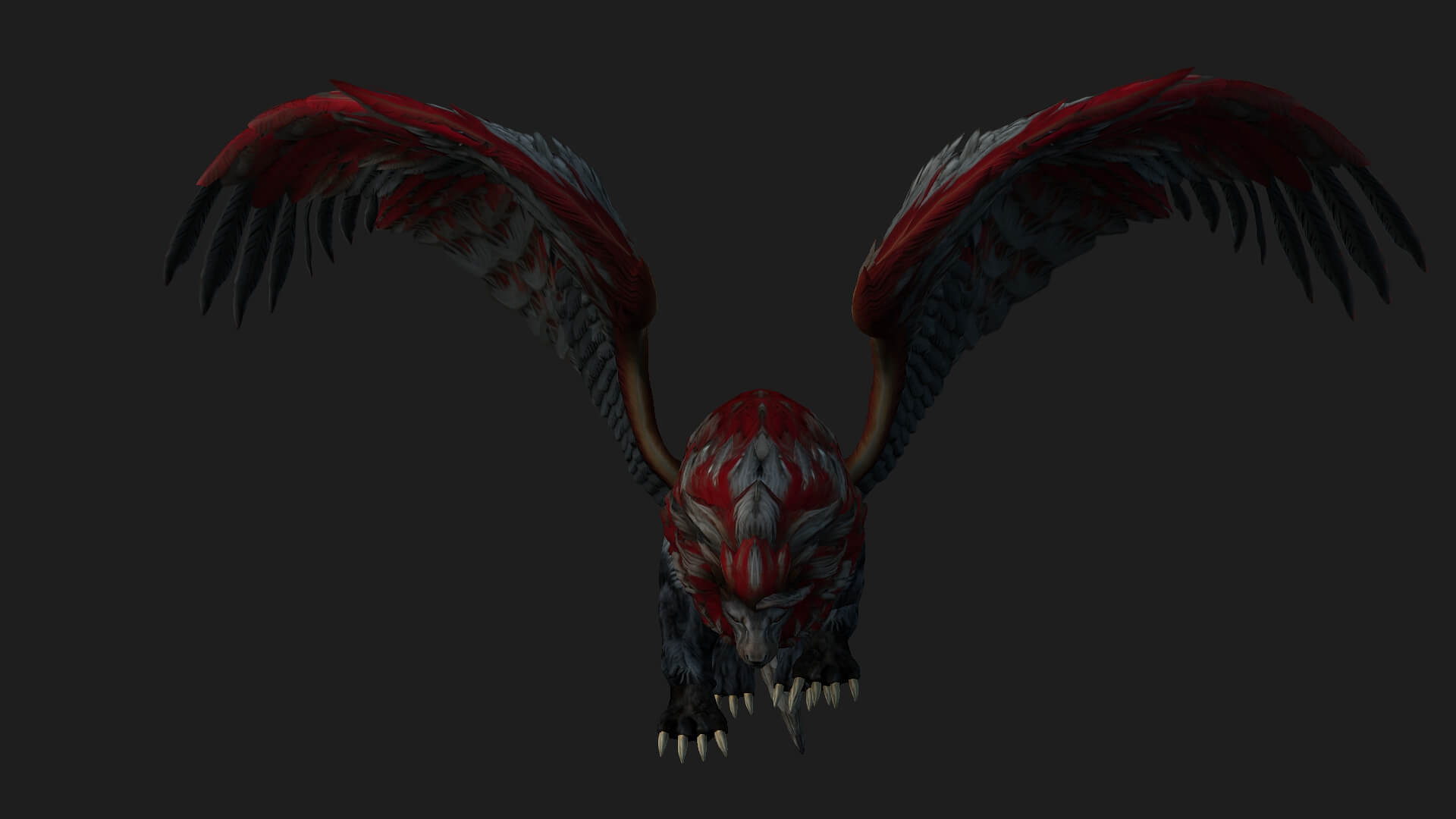 Lion Gryphus A3 - 3D Model by Animated3d