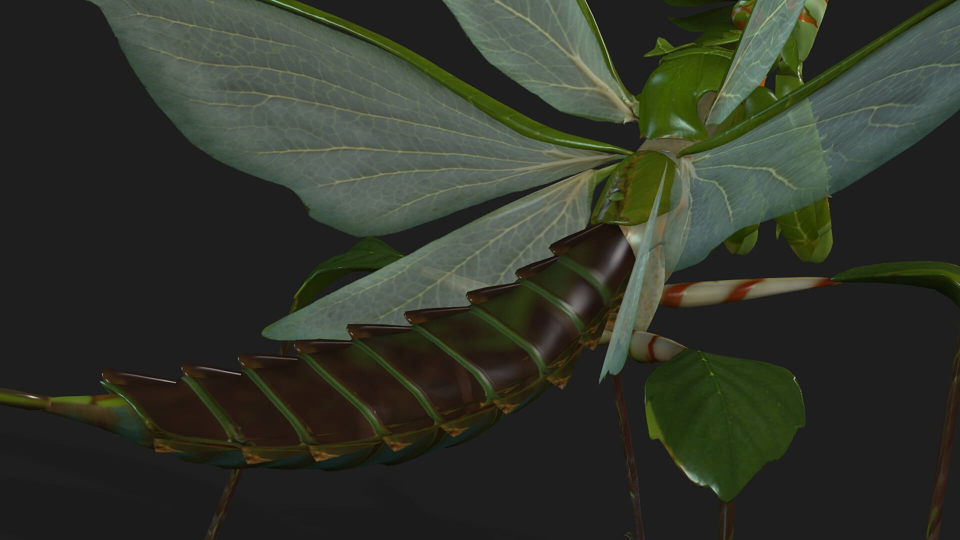 Mantis-A1-Animated 3D Model by Animated3d