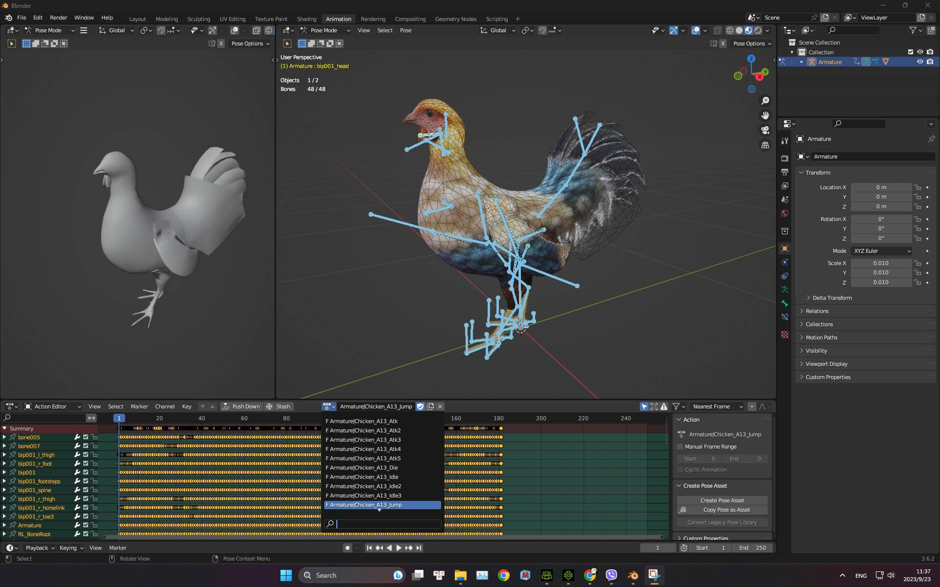 Pack-01-Bird Family 3D Animation by Animated3d