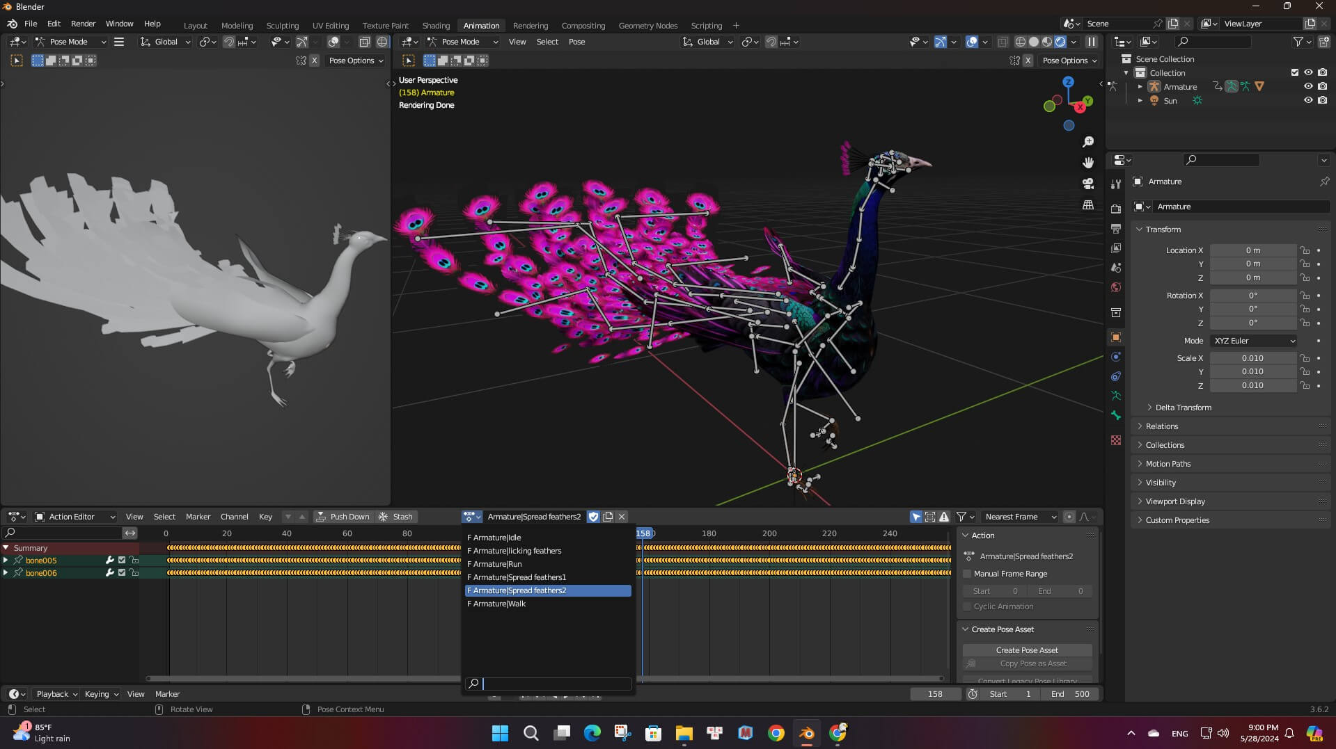 Pack-03-Bird Family 3D Animation by Animated3d