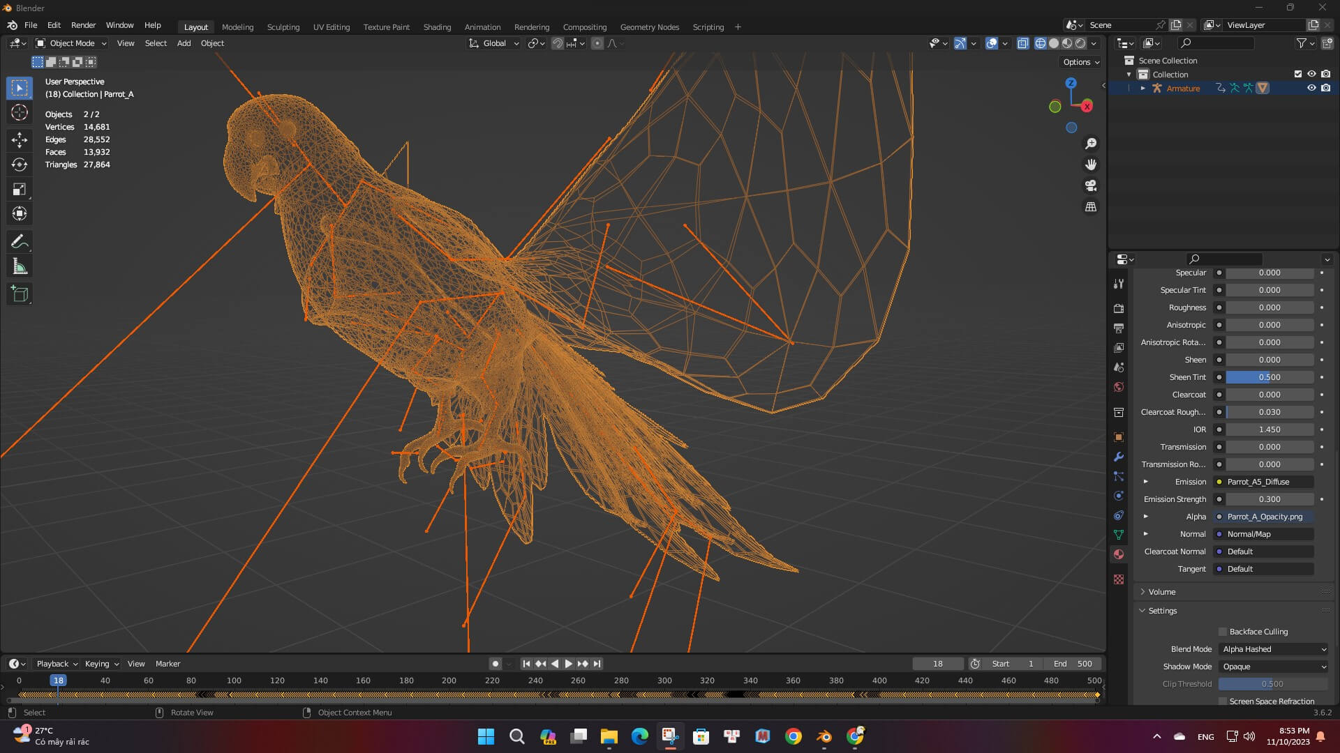 Pack-03-Bird Family 3D Animation by Animated3d