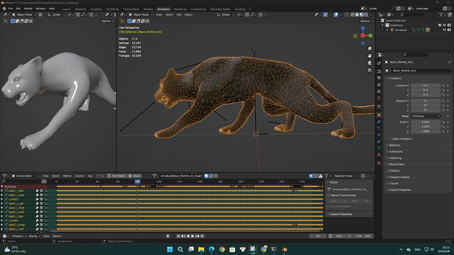 Pack-04-Mythical Creatures 3D Animation by Animated3d