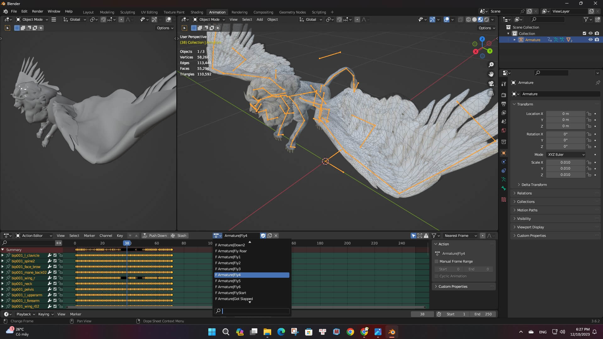 Pack-04-Mythical Creatures 3D Animation by Animated3d