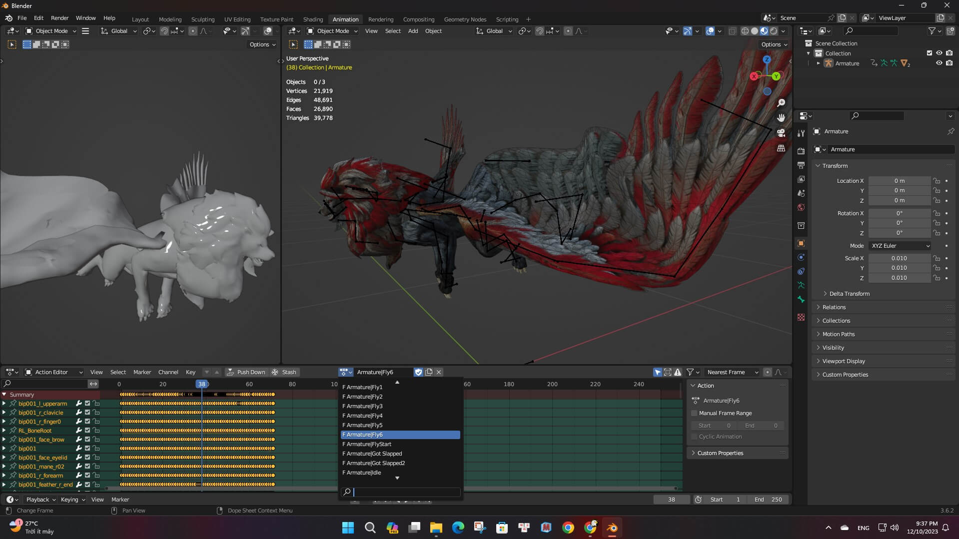 Pack-04-Mythical Creatures 3D Animation by Animated3d