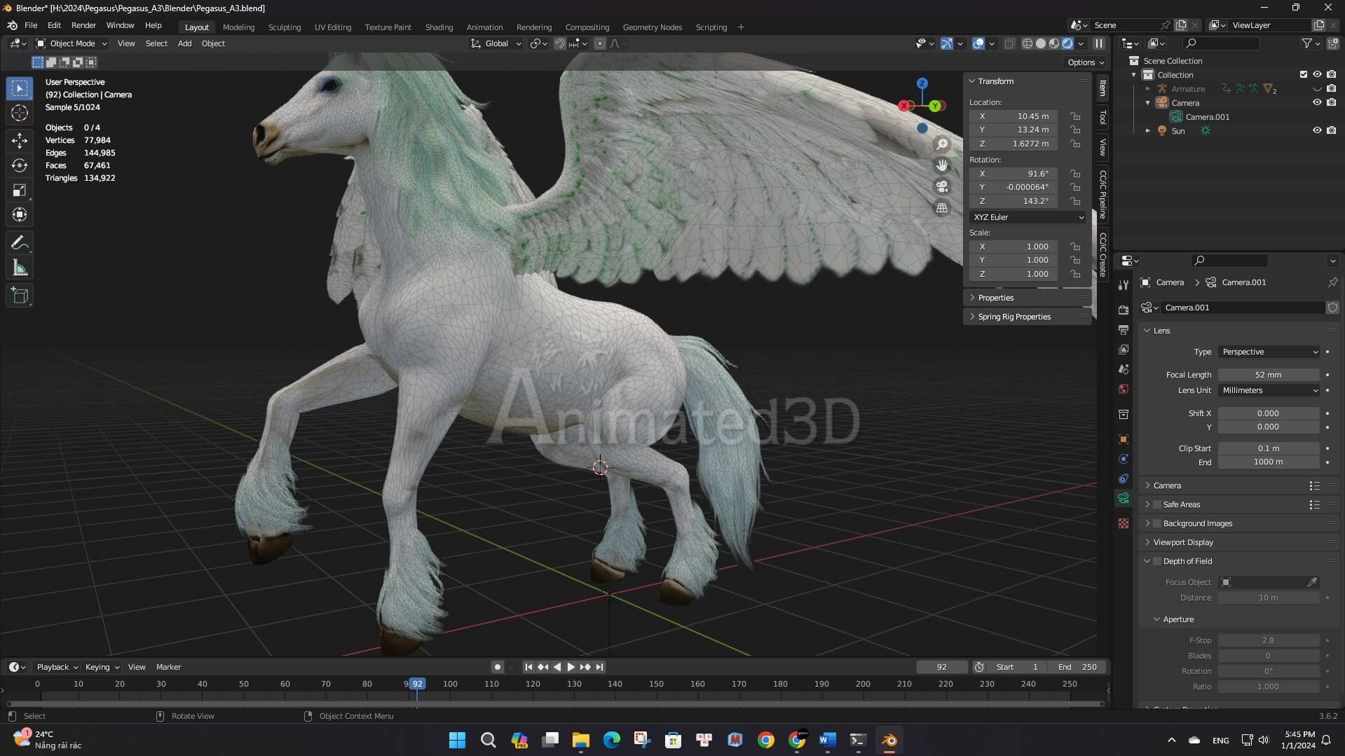 Pack-04-Mythical Creatures 3D Animation by Animated3d