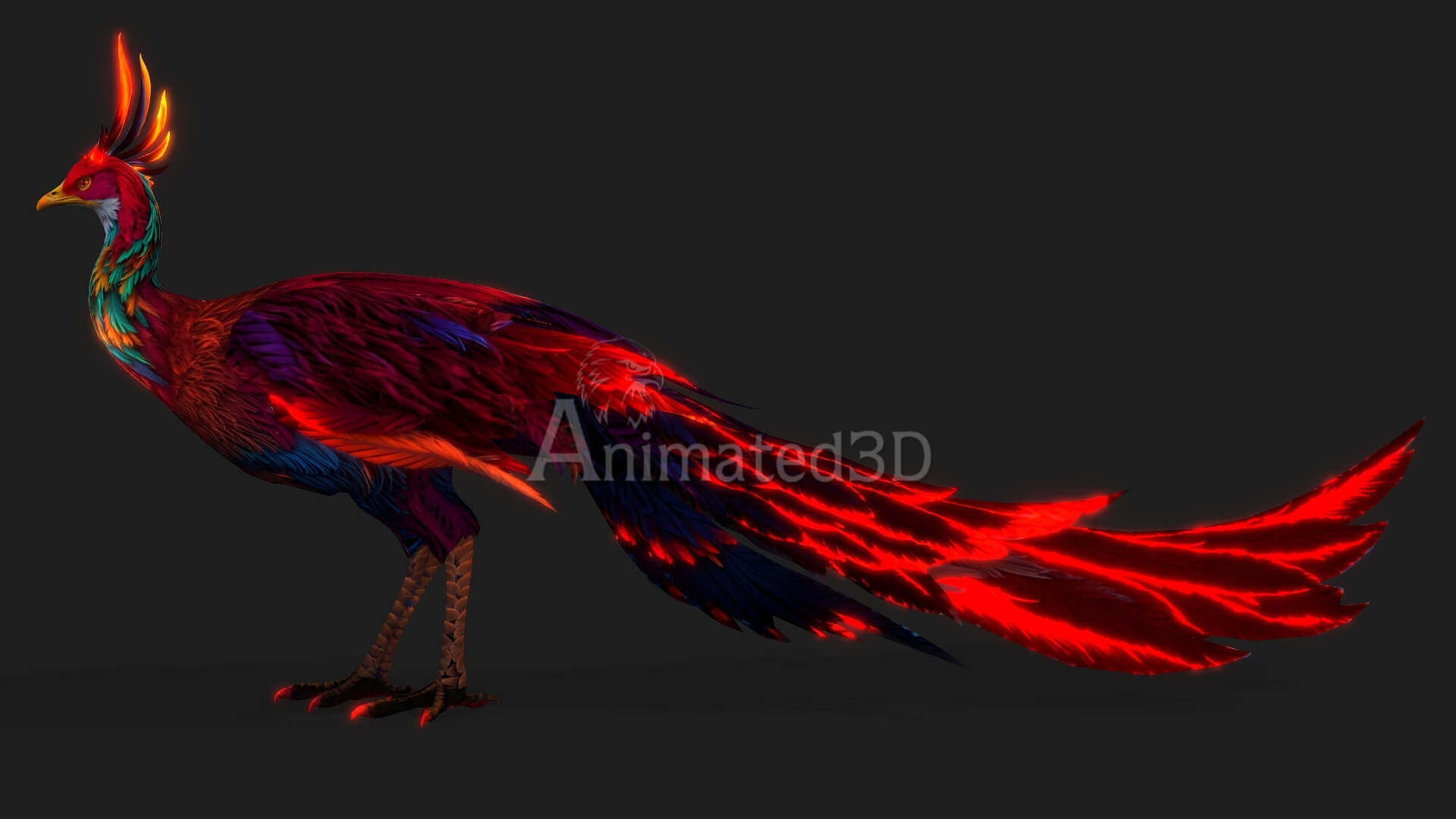Phoenix A1 Animated - 3D Model by Animated3d