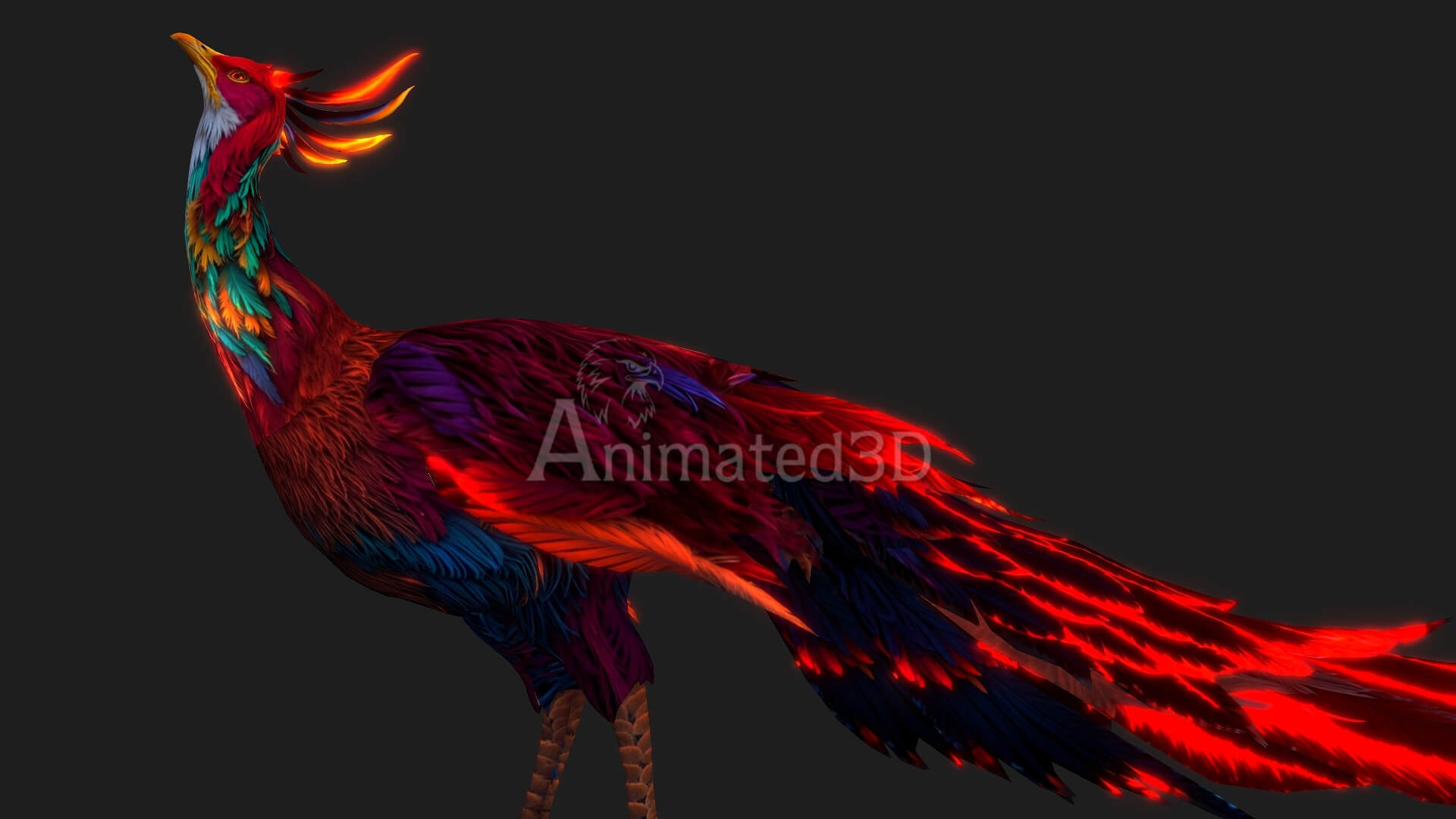 Phoenix A1 Animated - 3D Model by Animated3d