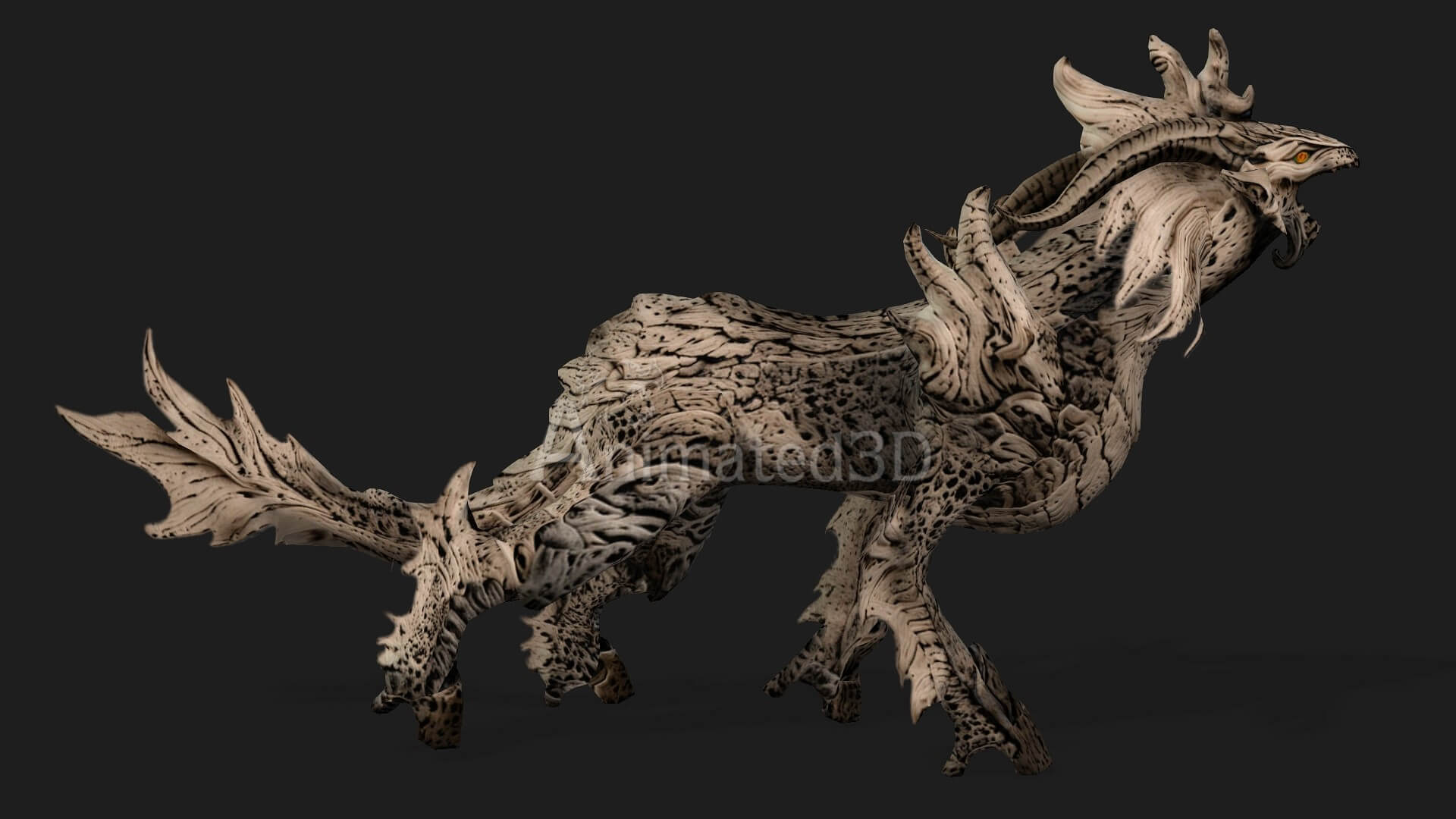 Qilin A1 Animated - 3D Model by Animated3d