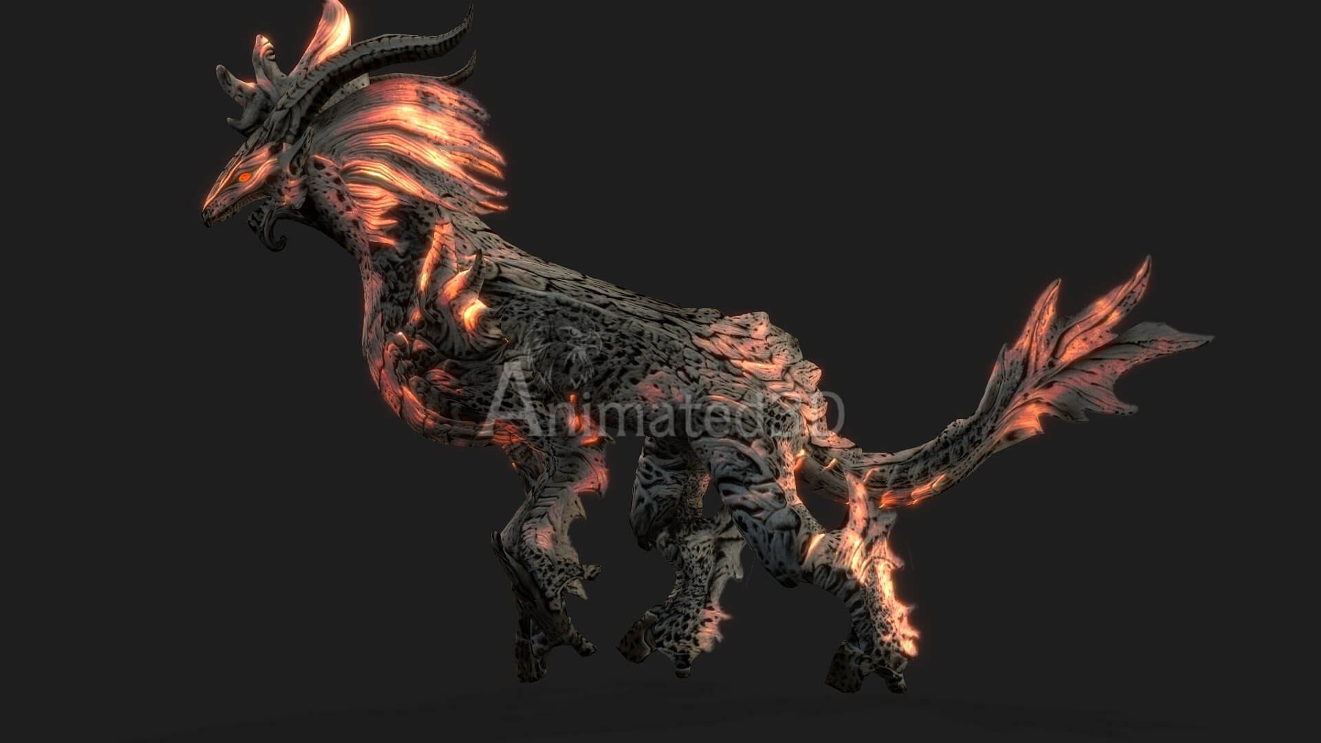 Qilin A1 Animated - 3D Model by Animated3d