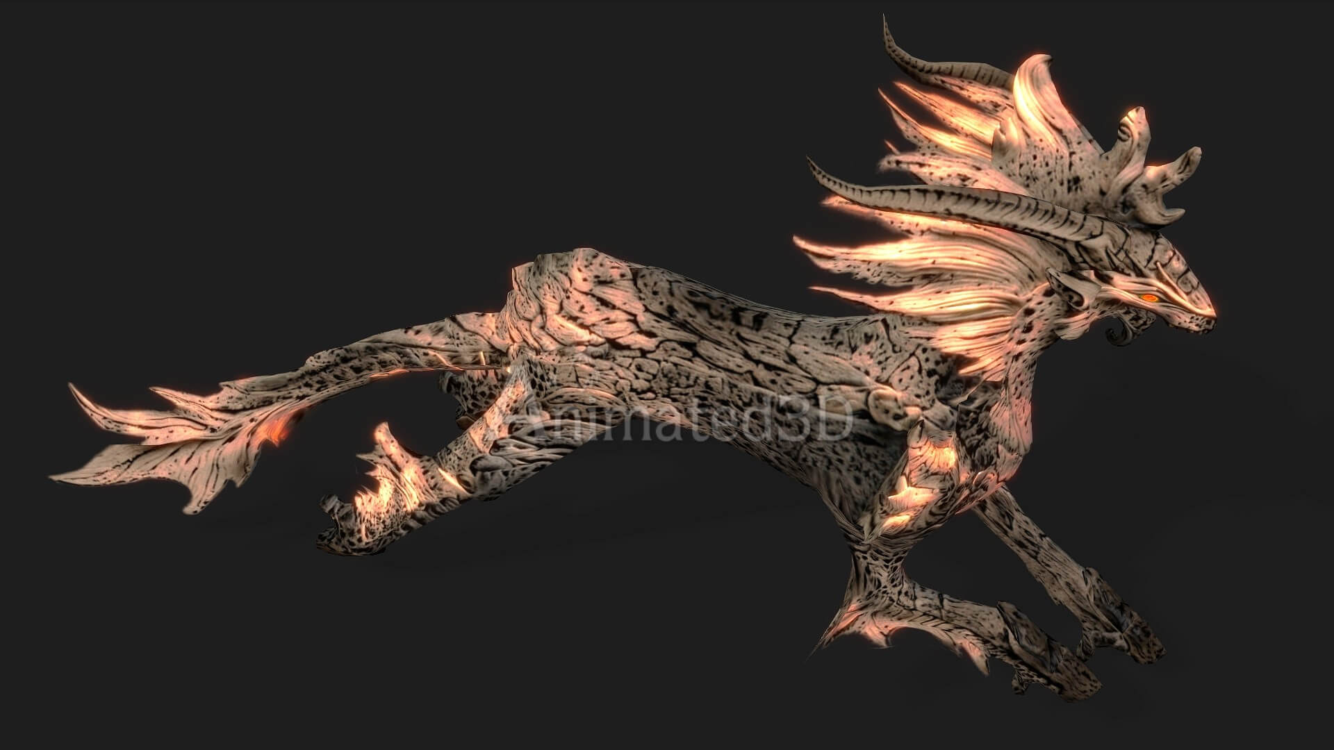 Qilin A1 Animated - 3D Model by Animated3d