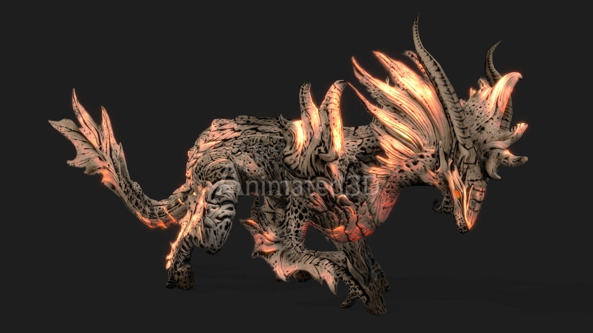 Qilin A1 Animated - 3D Model by Animated3d