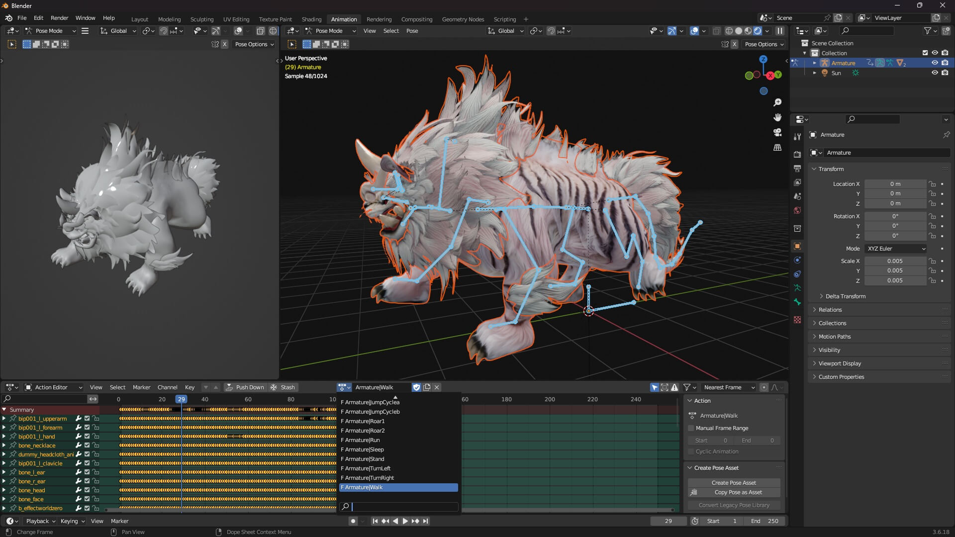 Qilin-B5-Animated 3D Animation by Animated3d