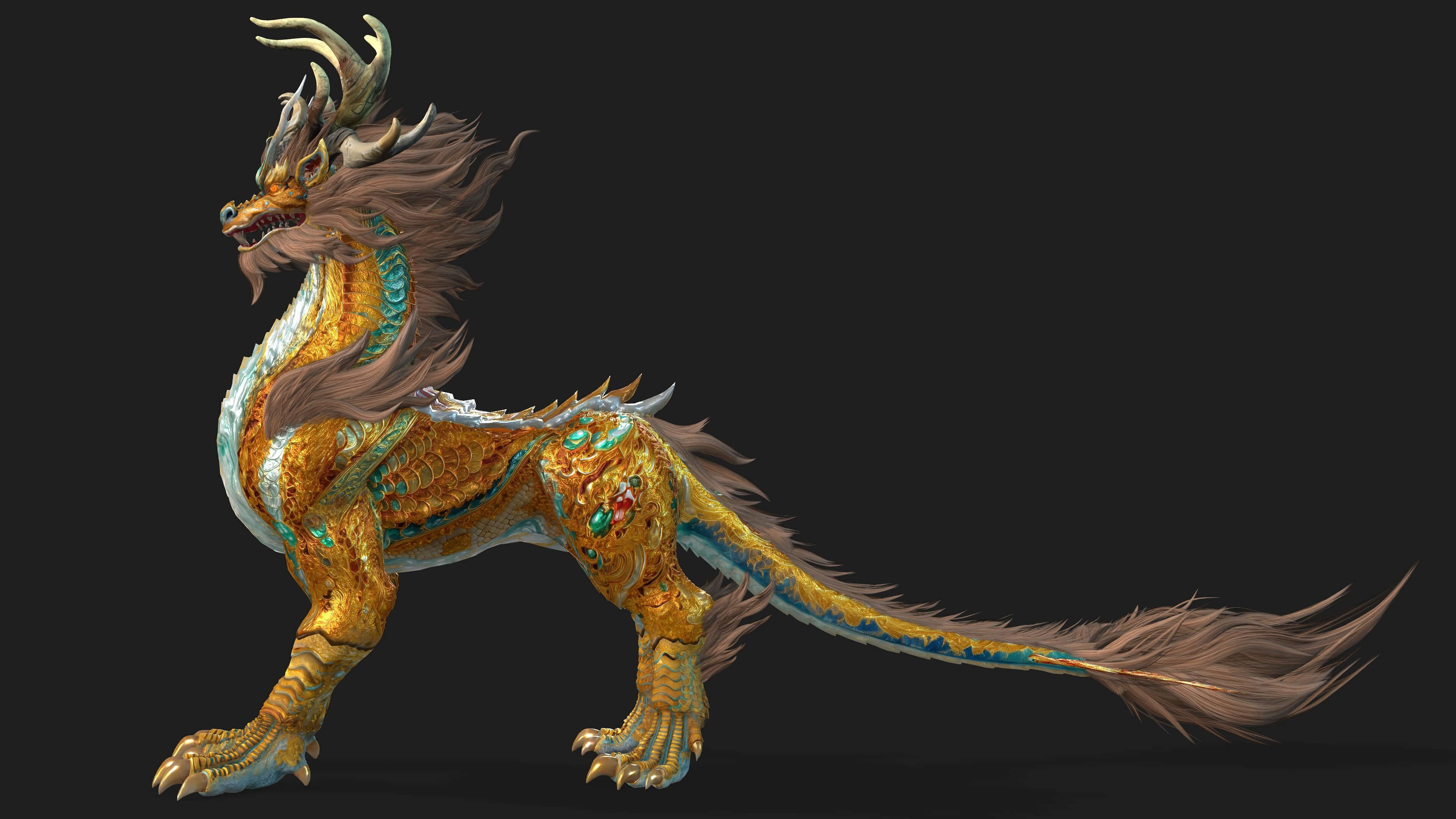 Qilin-C2-Animated 3D Animation by Animated3d