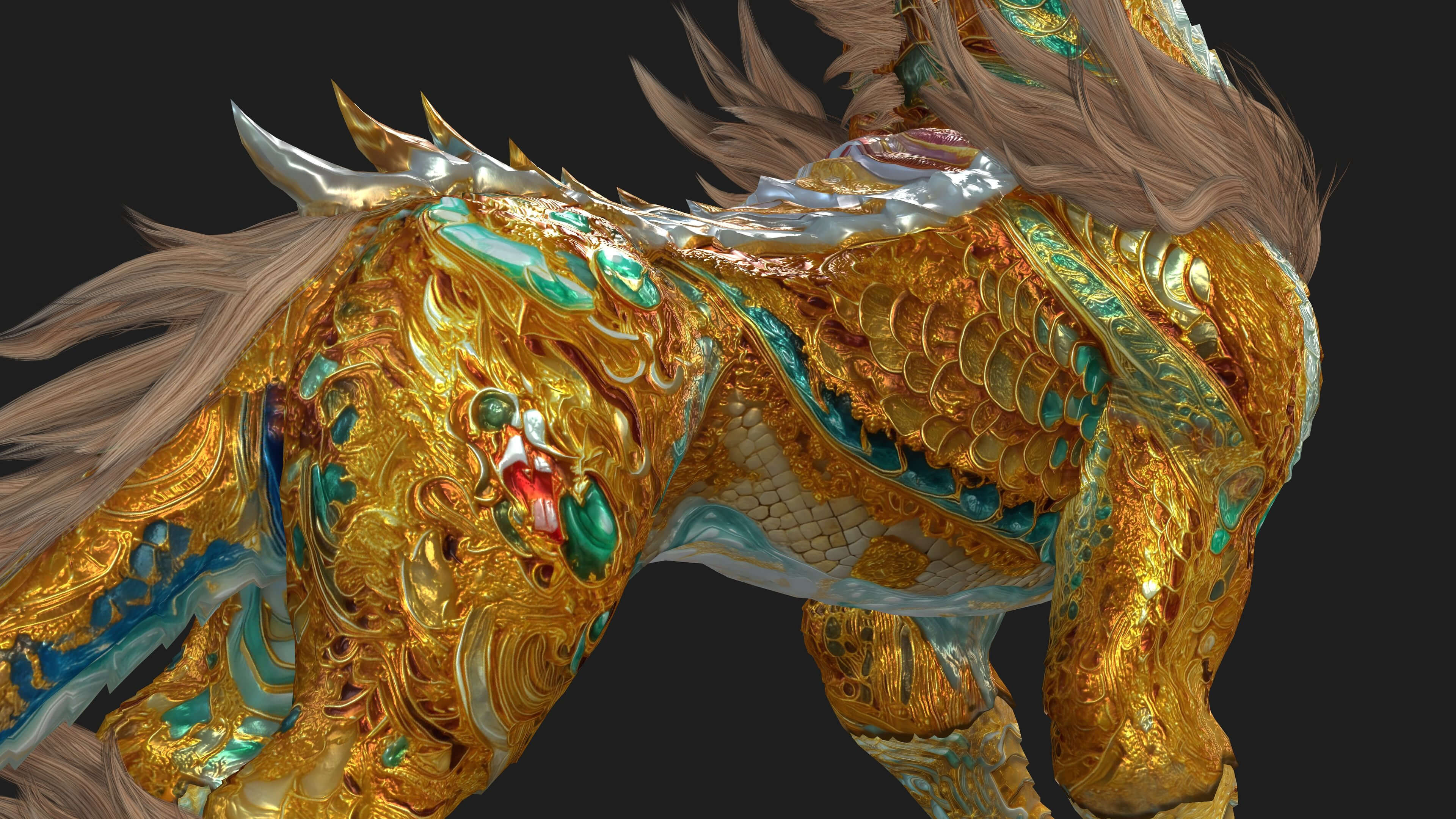 Qilin-C2-Animated 3D Animation by Animated3d