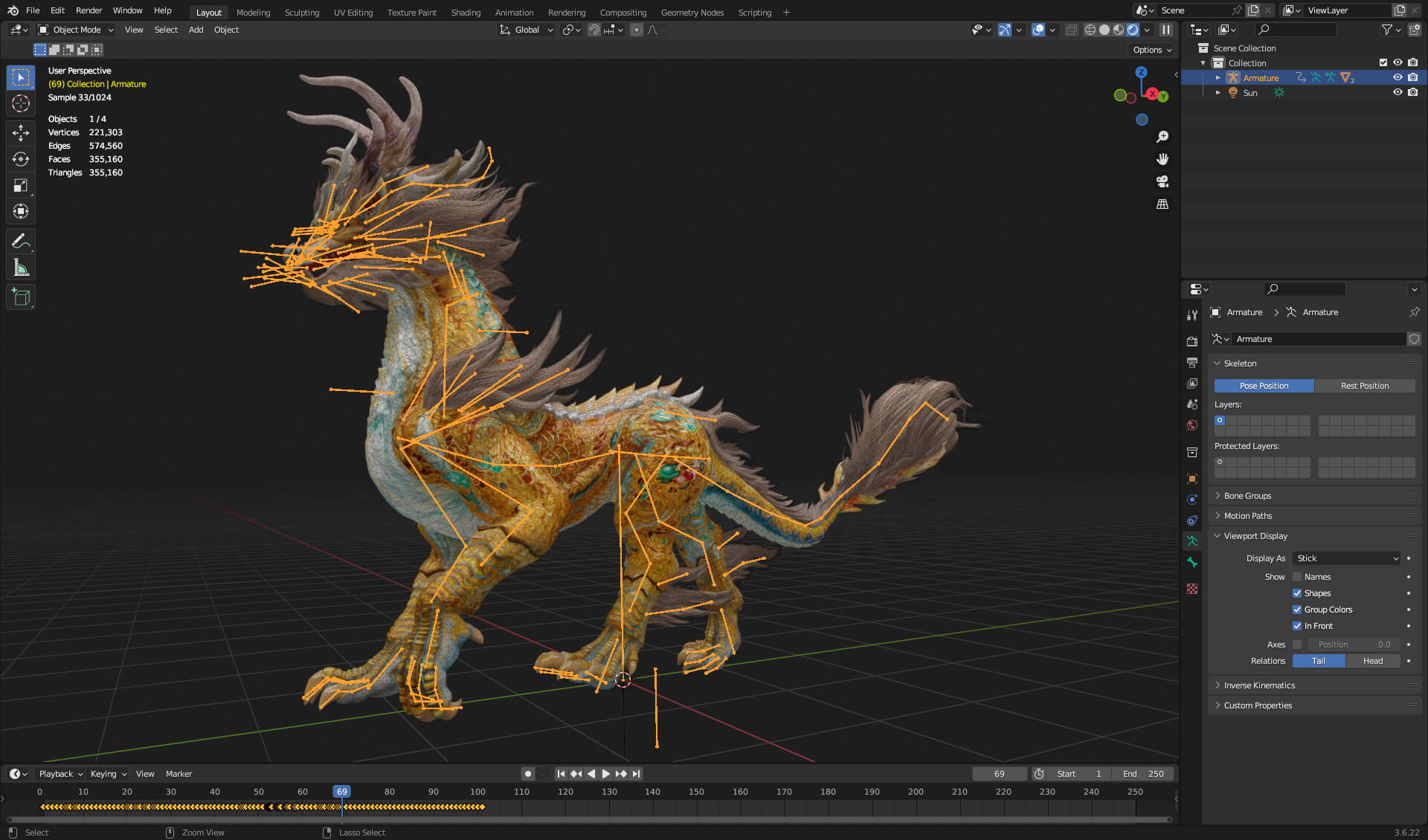 Qilin-C2-Animated 3D Animation by Animated3d